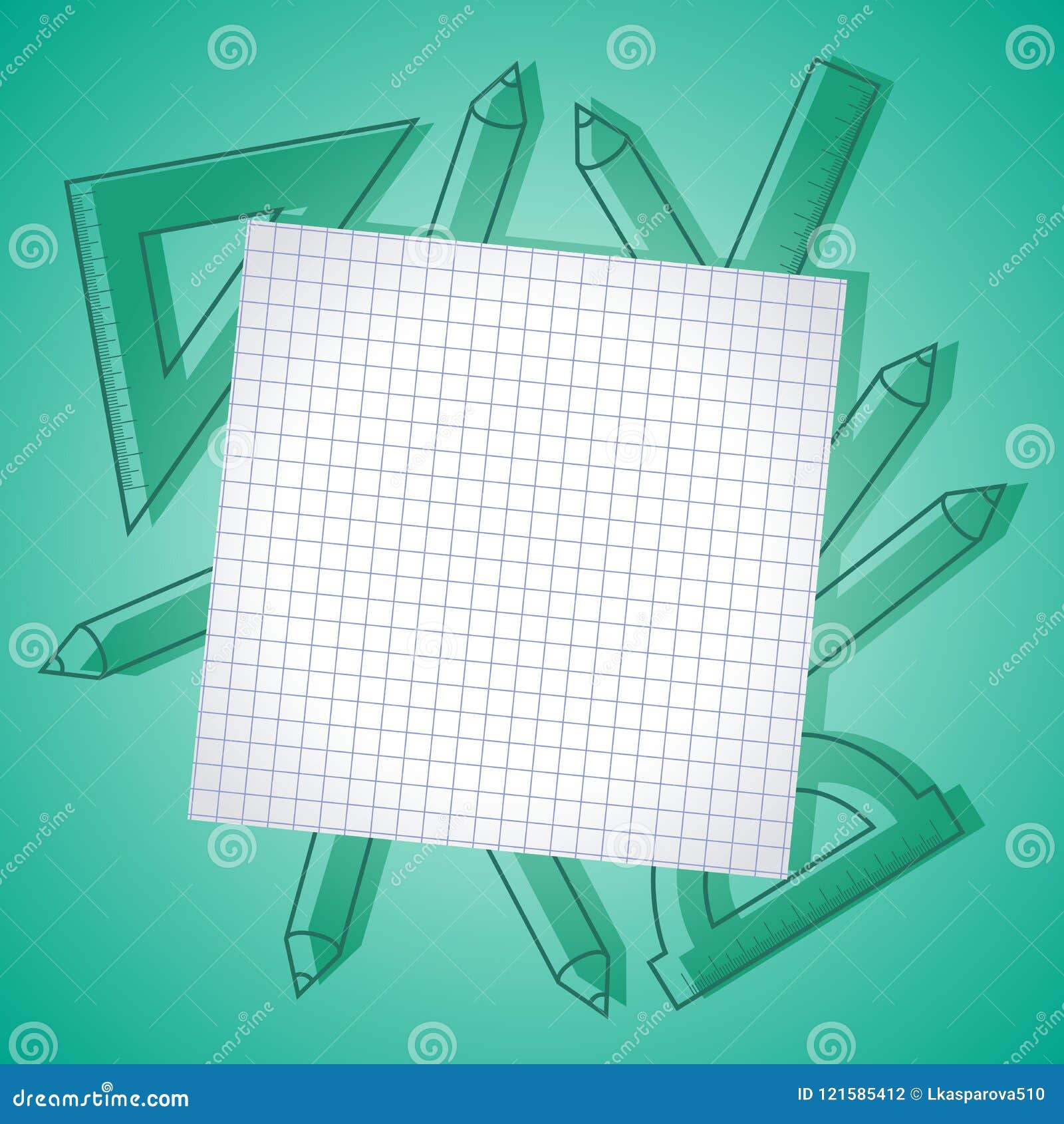 Back To School Frame Background Banner Stock Vector - Illustration of ...