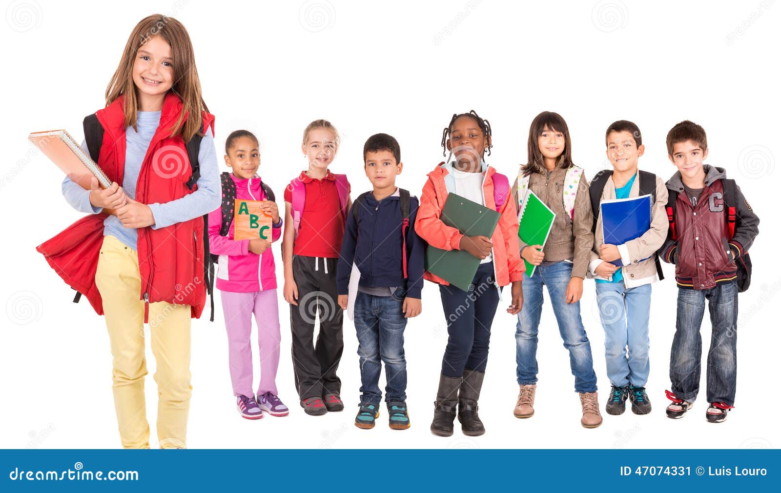 Back to school stock image. Image of friends, joyful - 47074331