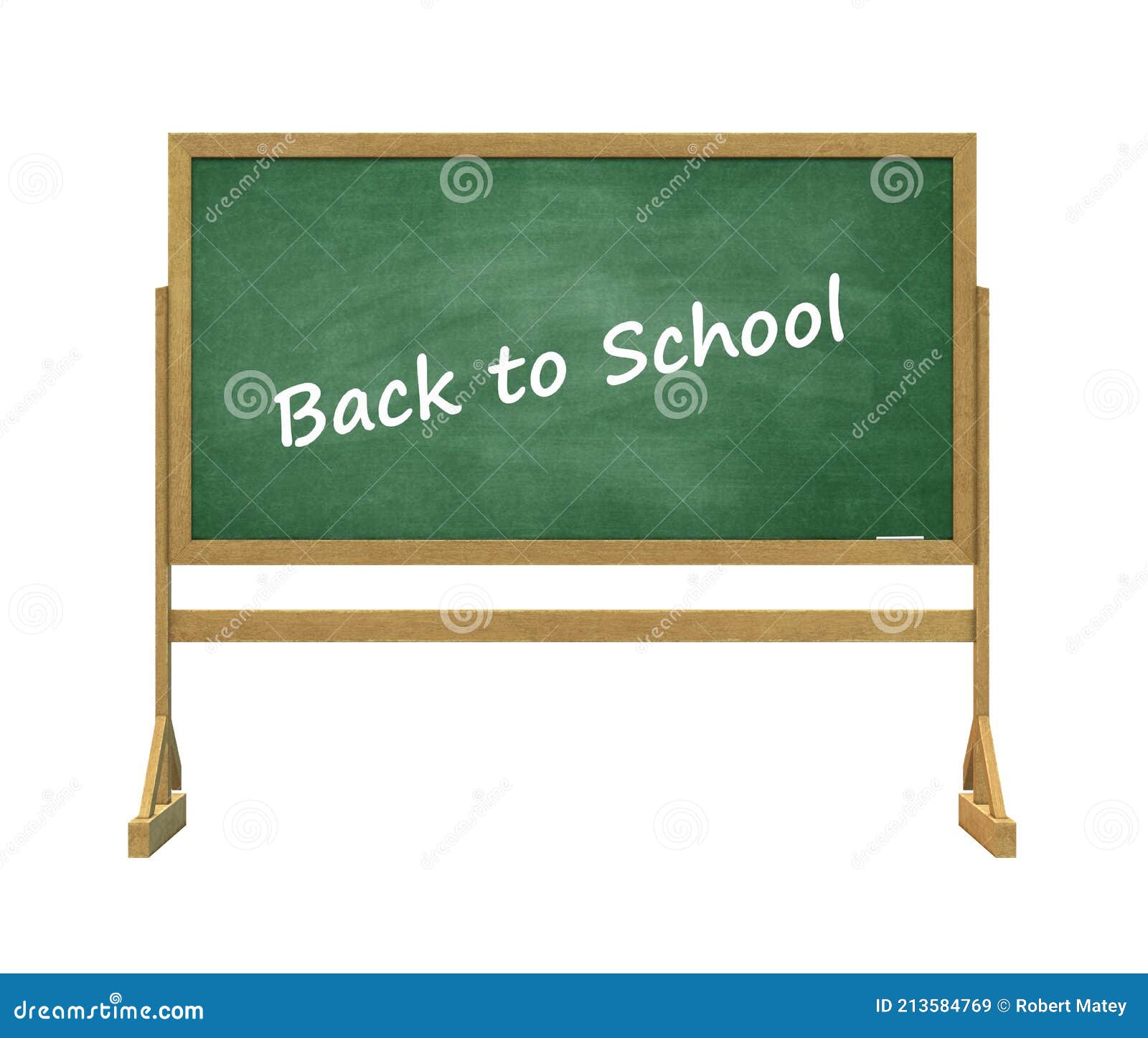 Back To School Hand Written on Chalkboard Blackboard in Chalk Stock ...