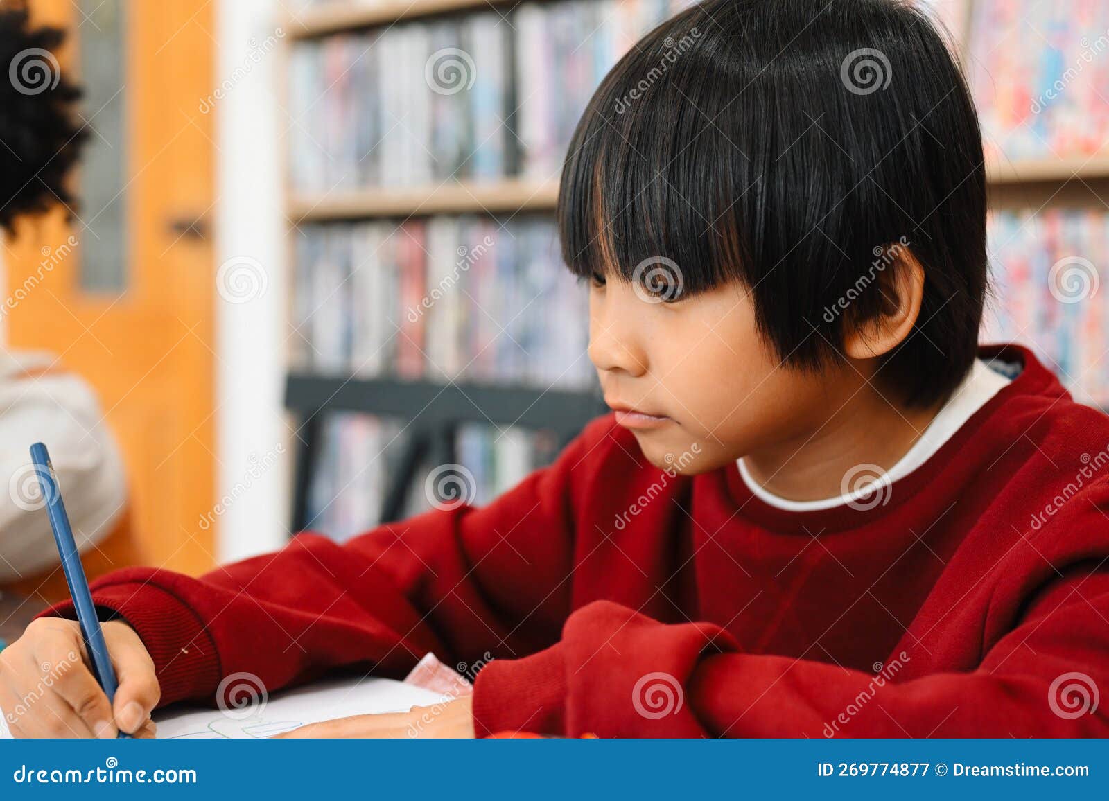 Kids Education Knowledge, Child in Classroom at School Stock Image ...