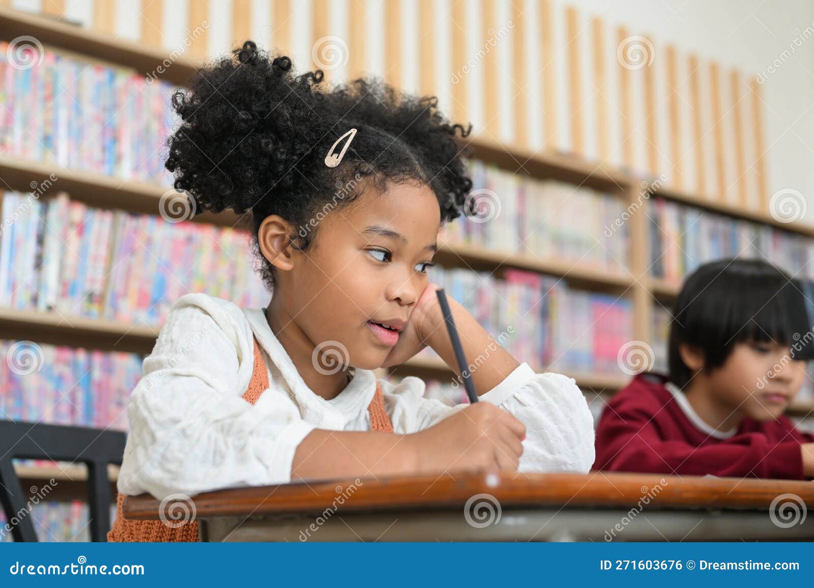 Kids Education Knowledge, Child in Classroom at School Stock Photo ...