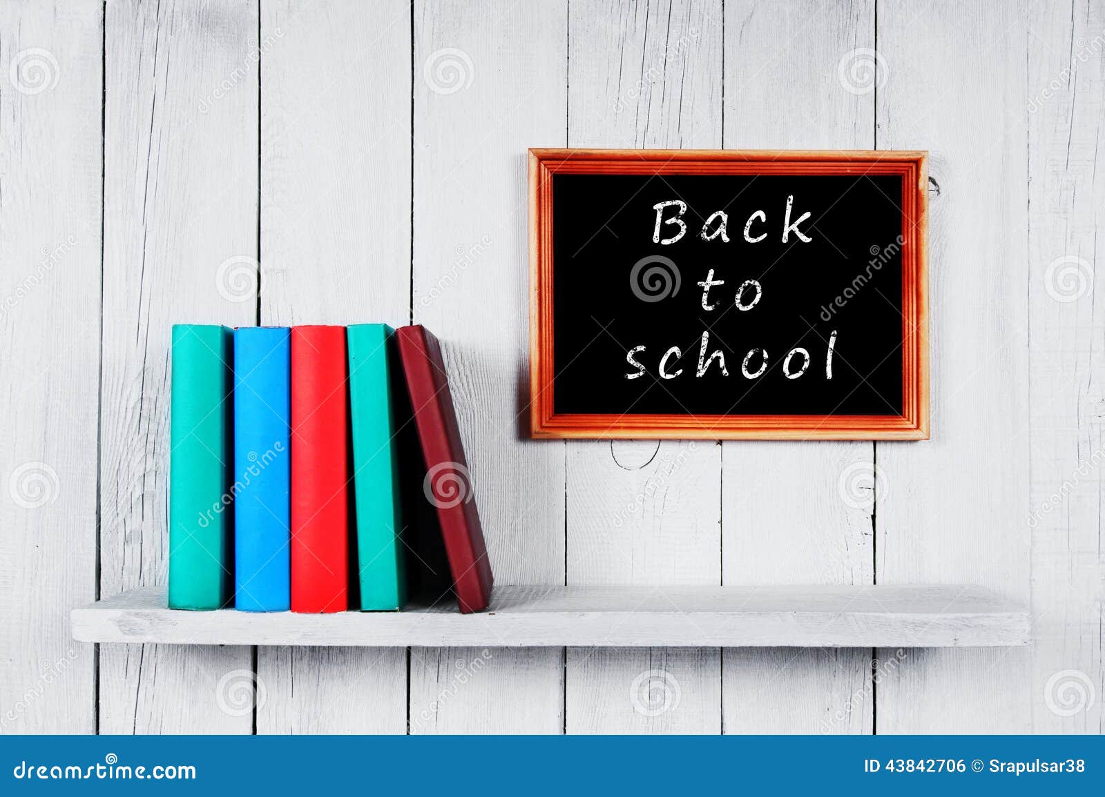 Back To School. Multi-coloured Books. Stock Photo - Image of learn ...