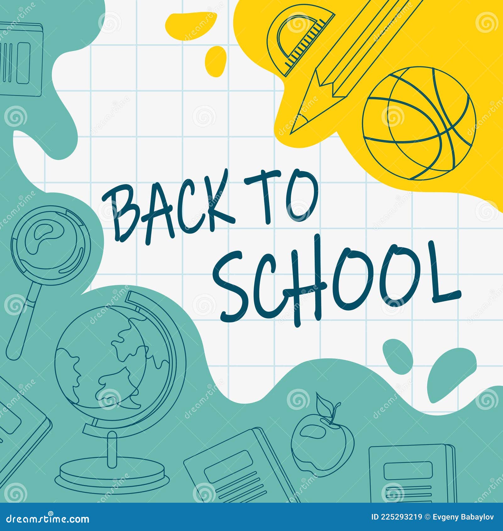 Back To School, New School Year Start - Vector Stock Vector ...
