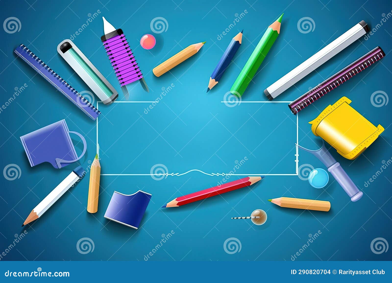 Back To School & Online School Concept. Back To School & Online School ...