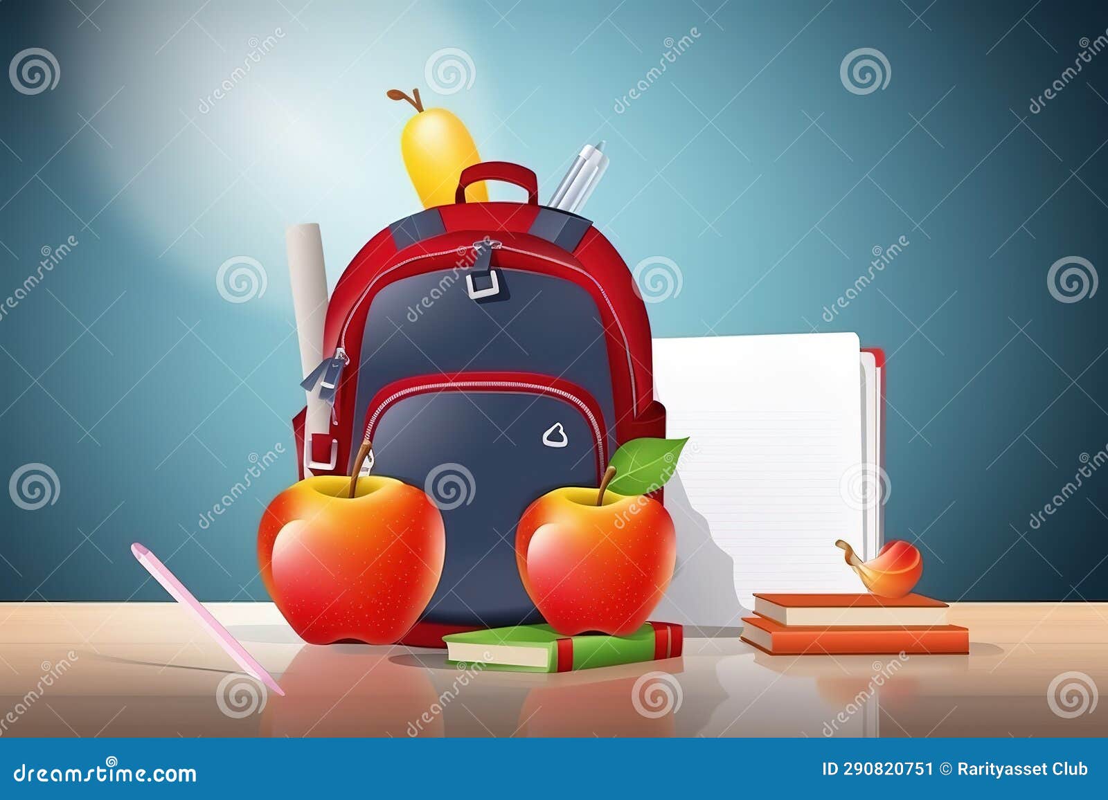 Back To School & Online School Concept. Back To School & Online School ...