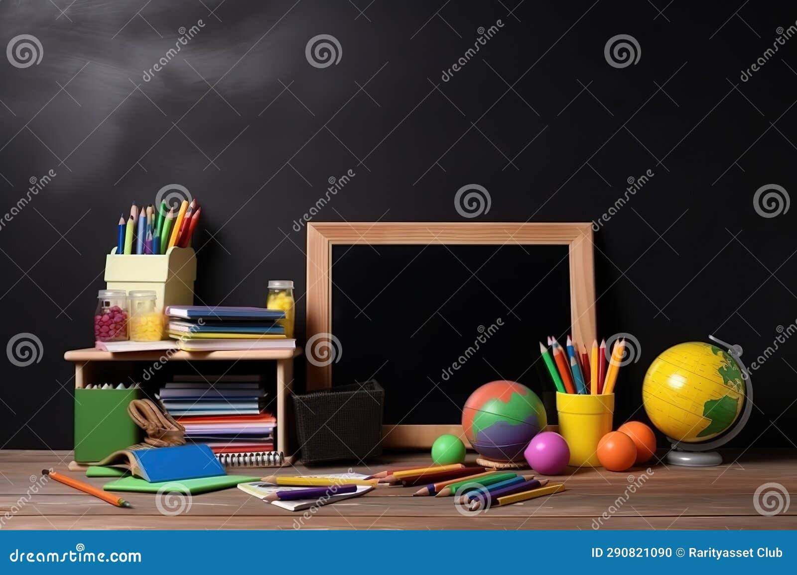 Back To School & Online School Concept. Back To School & Online School ...