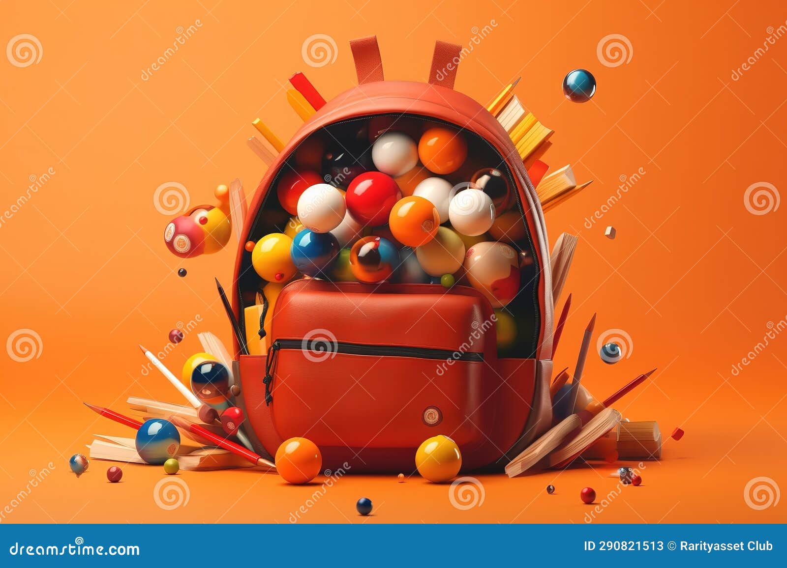 Back To School & Online School Concept. Back To School & Online School ...