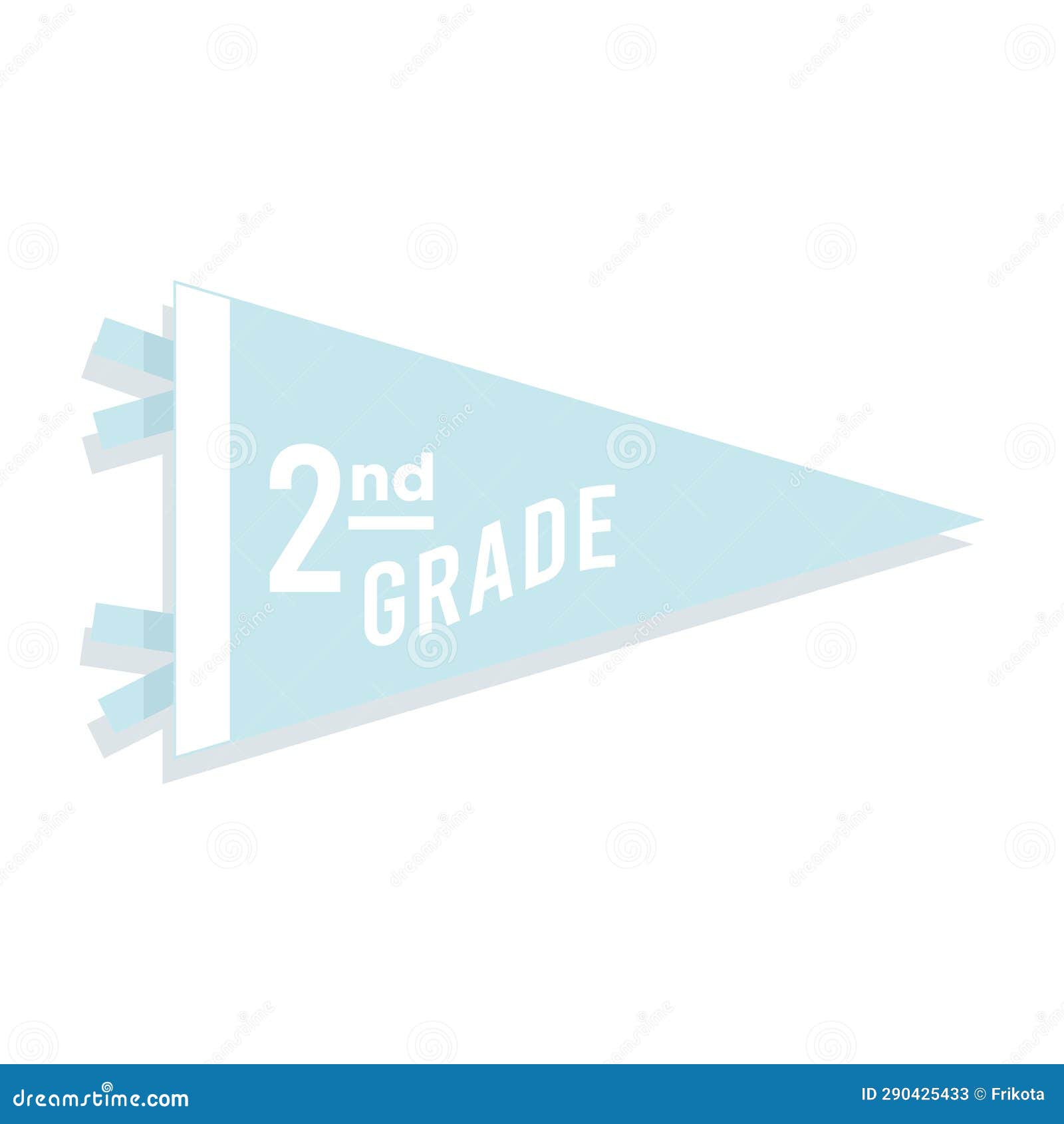 F Grade Vector. Fail Exam Mark Isolated Flat Cartoon Illustration ...