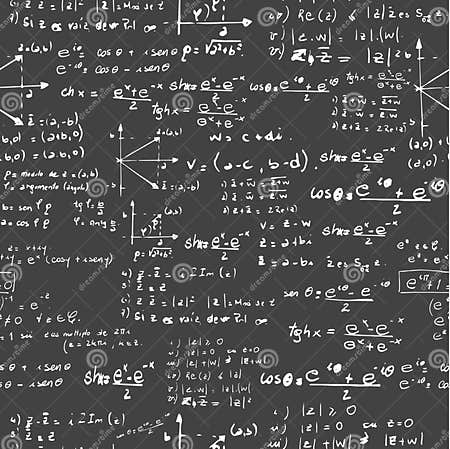 Back To School Science Icons Education Seamless Pattern. Stock Vector ...