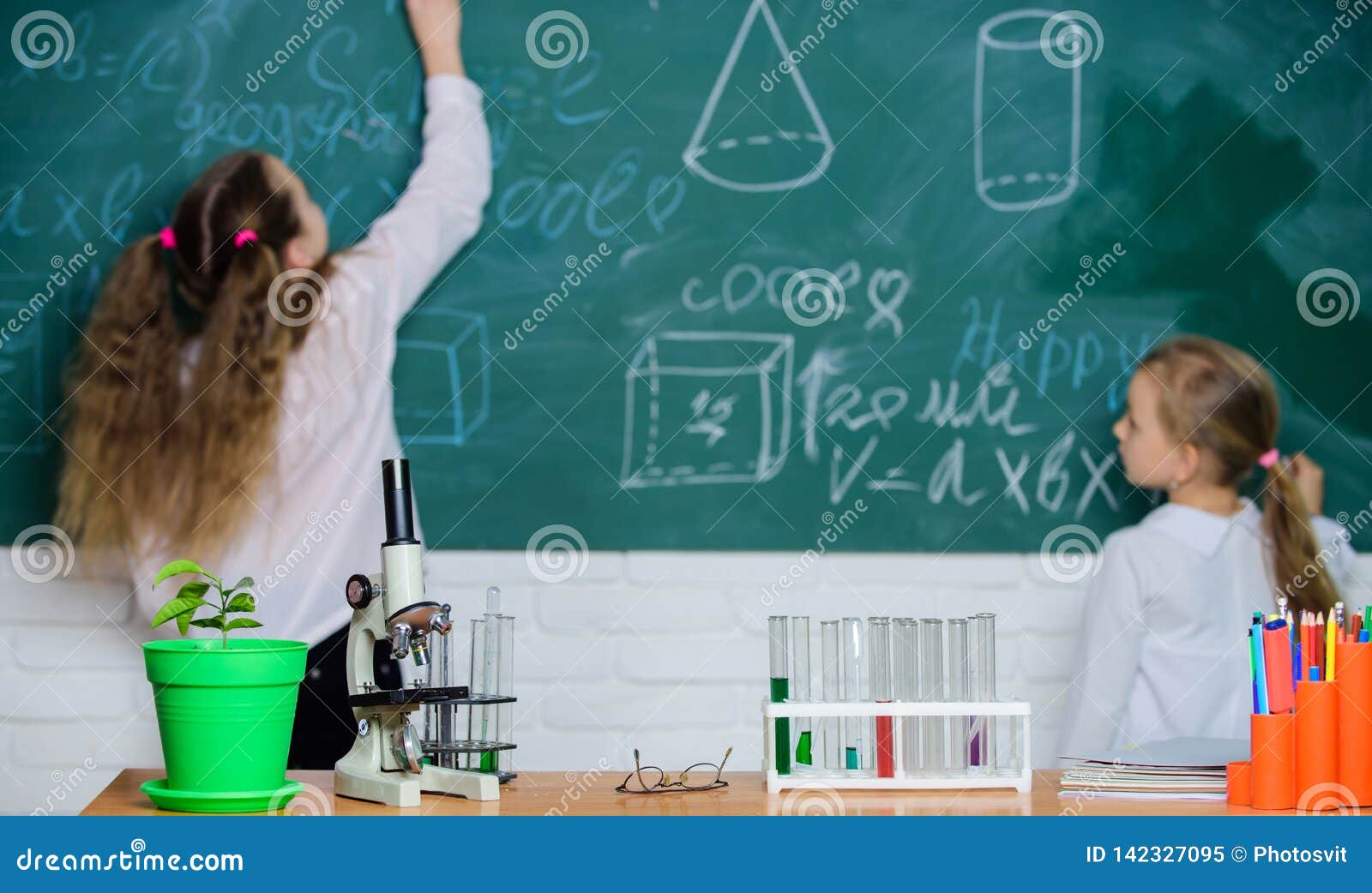 Back To School. Science Laboratory for School and Education. School ...