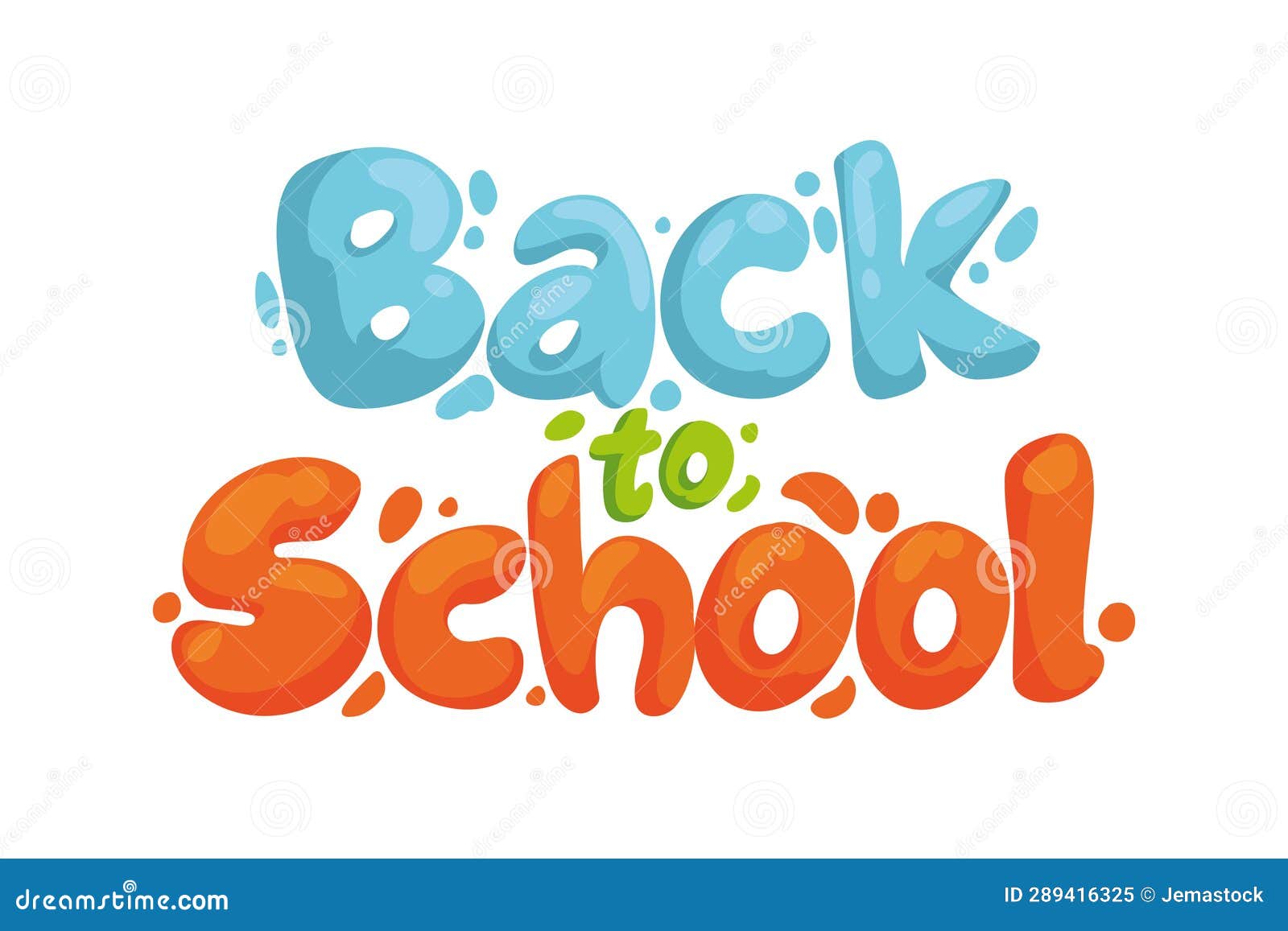 Back to school script font stock vector. Illustration of calligraphy ...