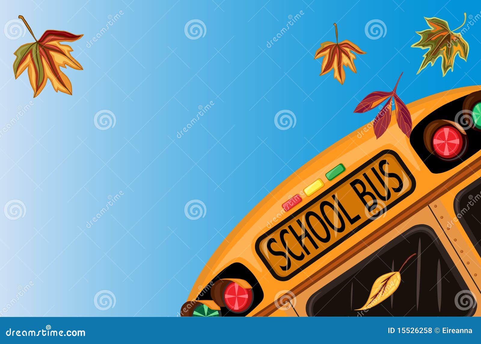 Back To School in September Stock Vector - Illustration of vehicle ...