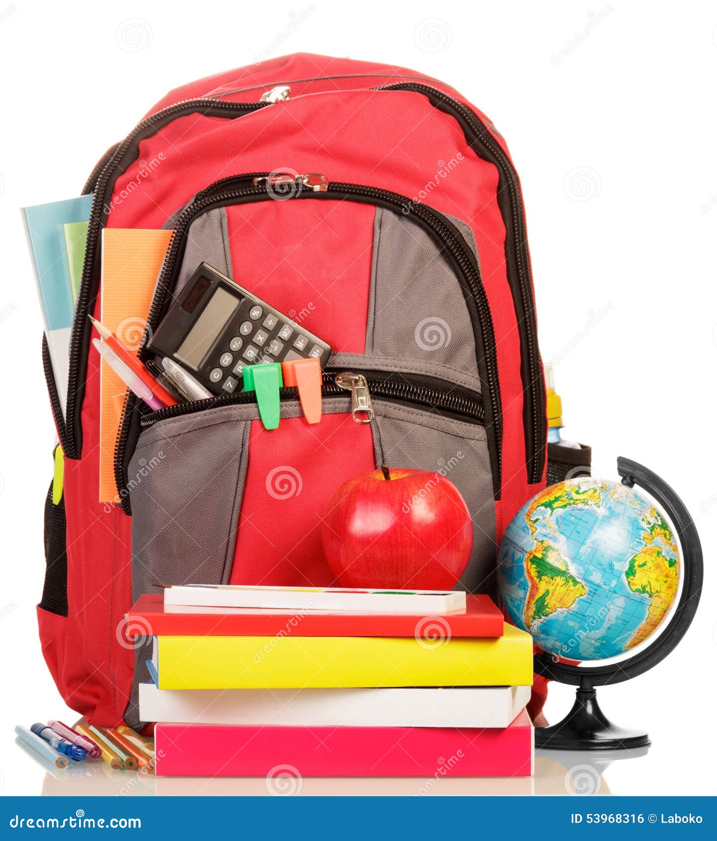 Back to school stock photo. Image of concept, schoolbag - 53968316