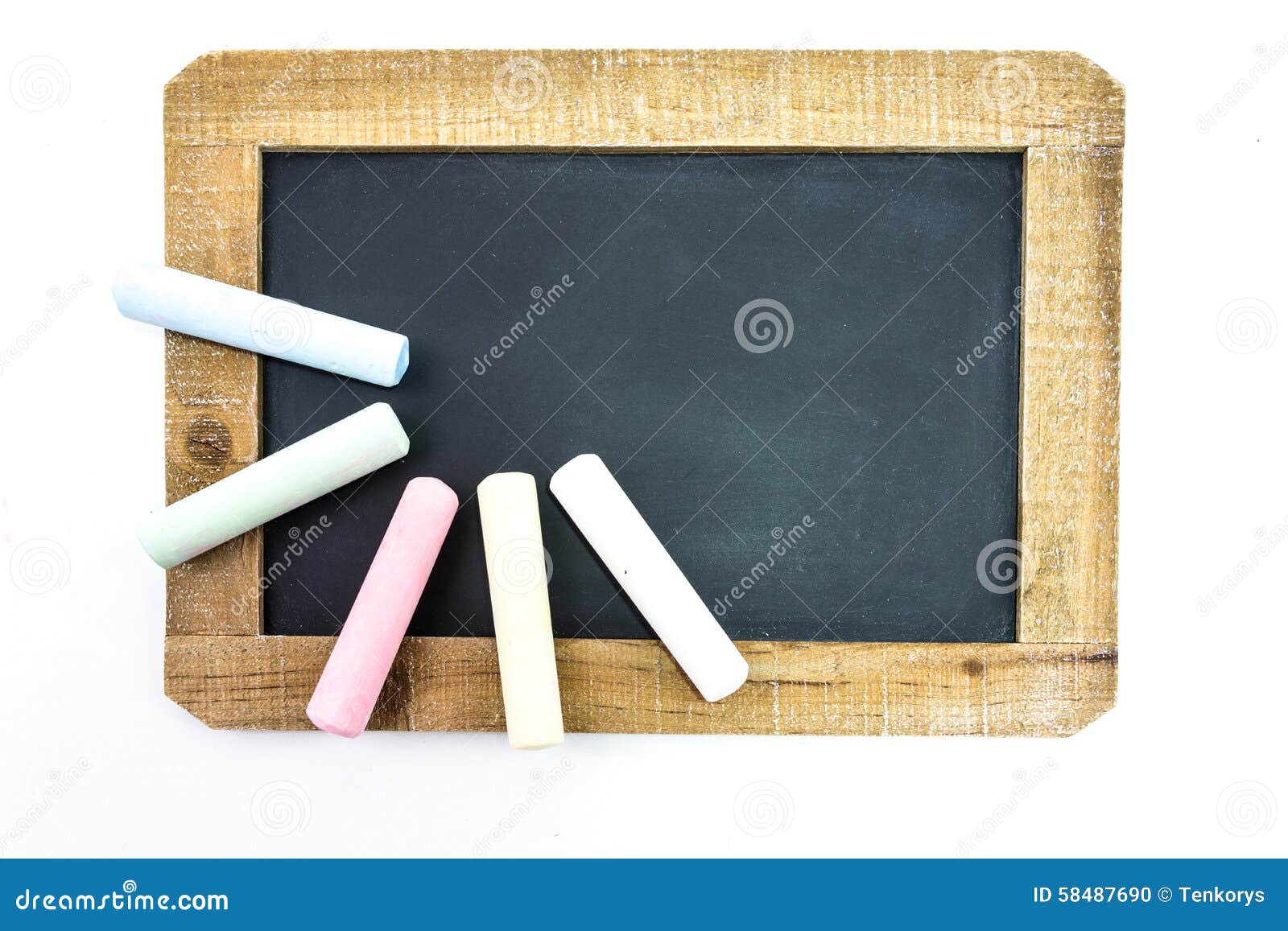 Back to school slate stock photo. Image of apple, knowledge - 58487690