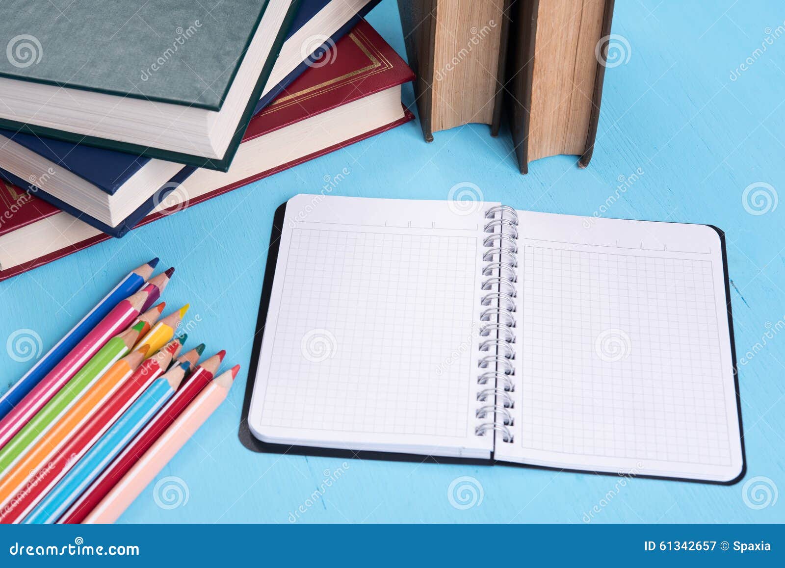 Back to school still life stock image. Image of colored - 61342657