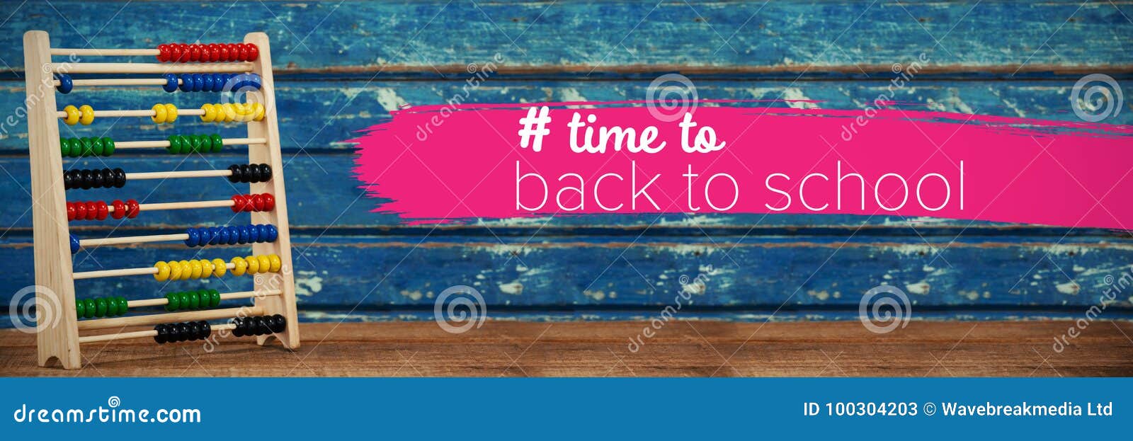 Composite Image of Back To School Text with Hashtag Stock Image - Image ...