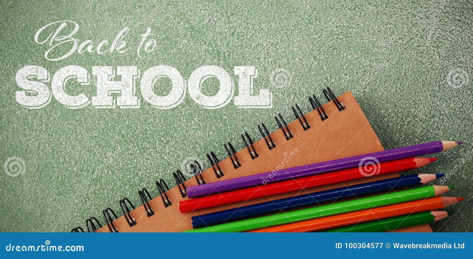 Composite Image of Back To School Text Over White Background Stock ...