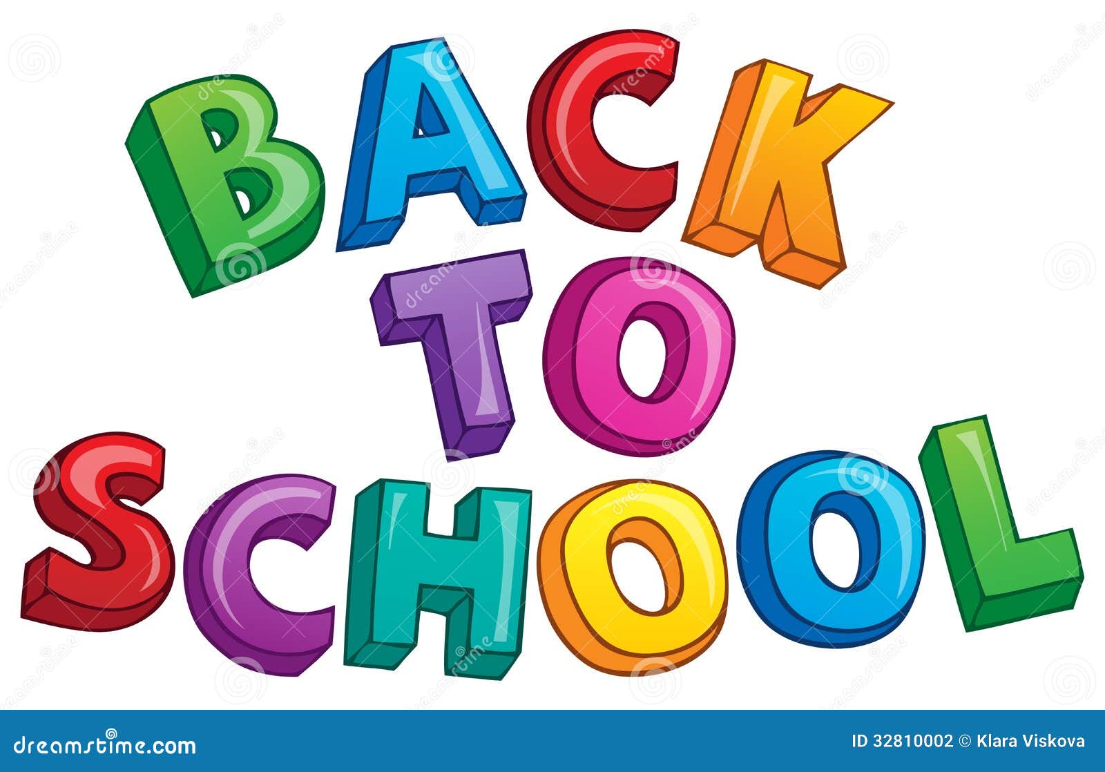 Back to school topic 3 stock vector. Illustration of education - 32810002