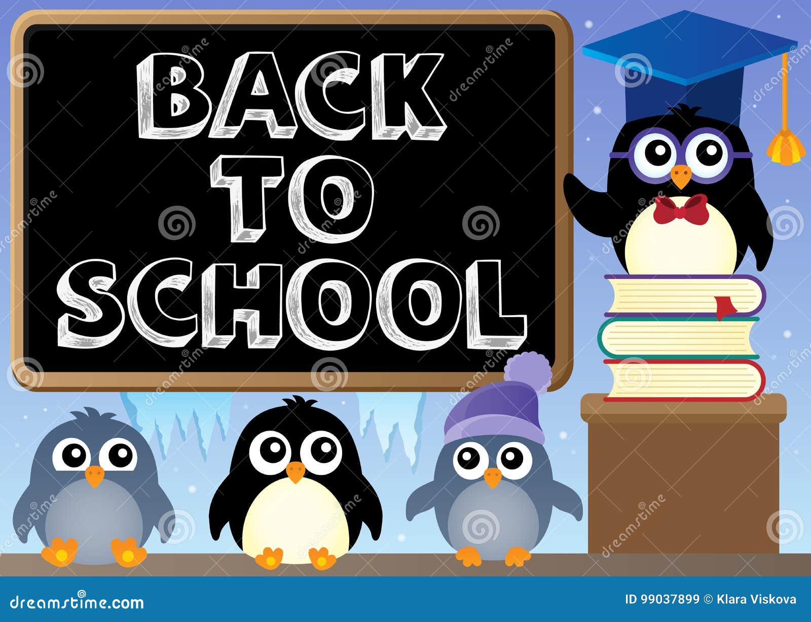 Back to school topic 8 stock vector. Illustration of teach - 99037899