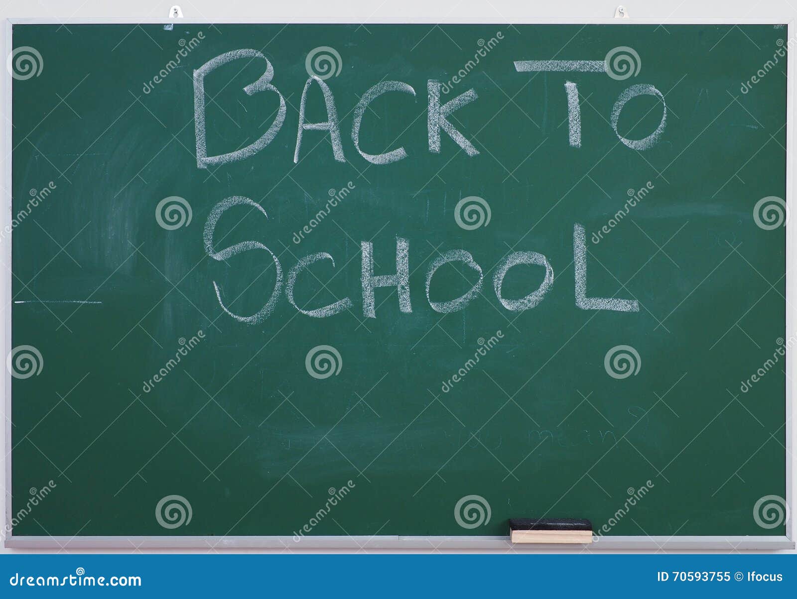 Back to school chalkboard stock image. Image of studying - 70593755