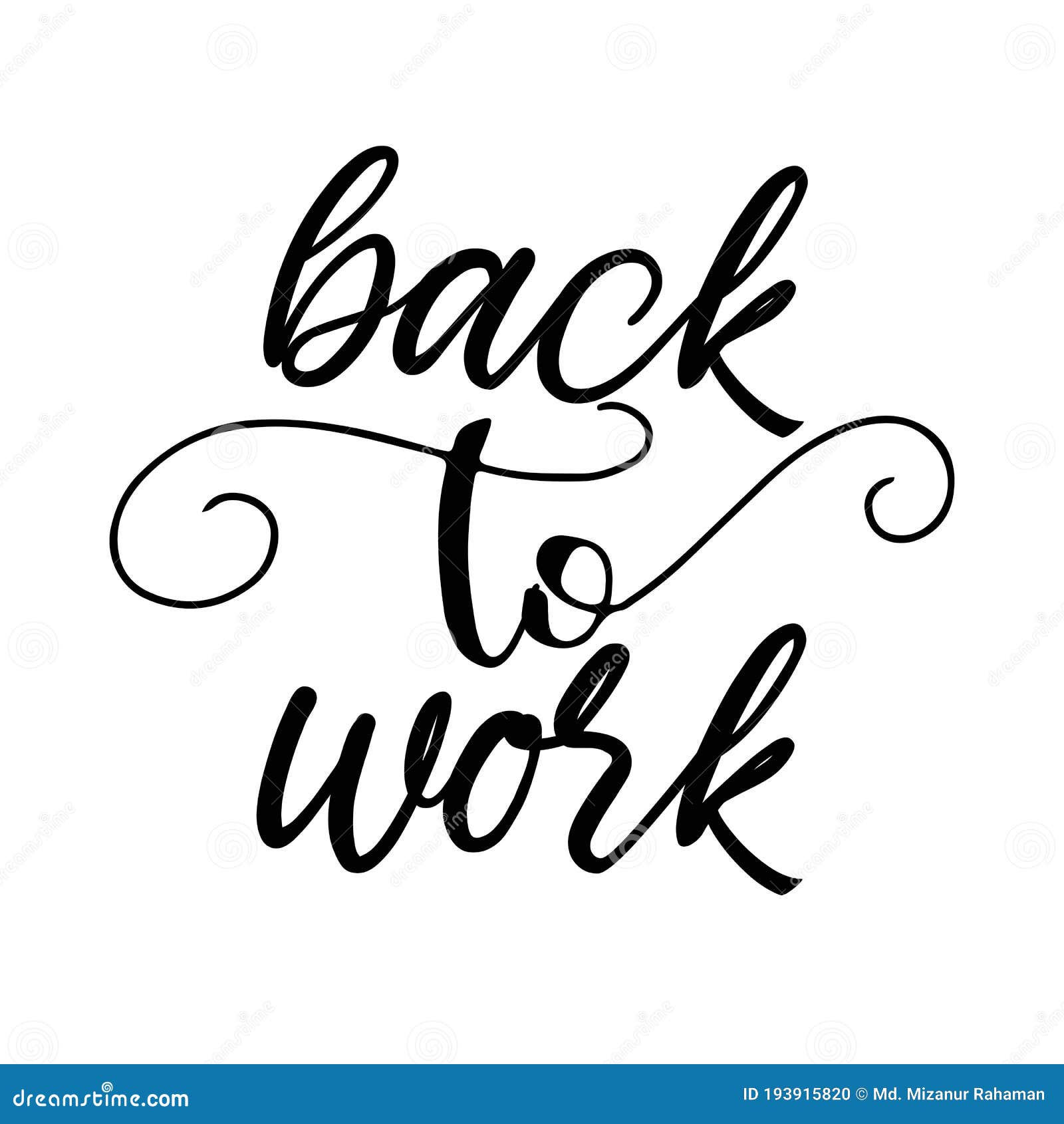 Work - Text, Letters And Word Is Made Of Tools. Vector Illustration ...