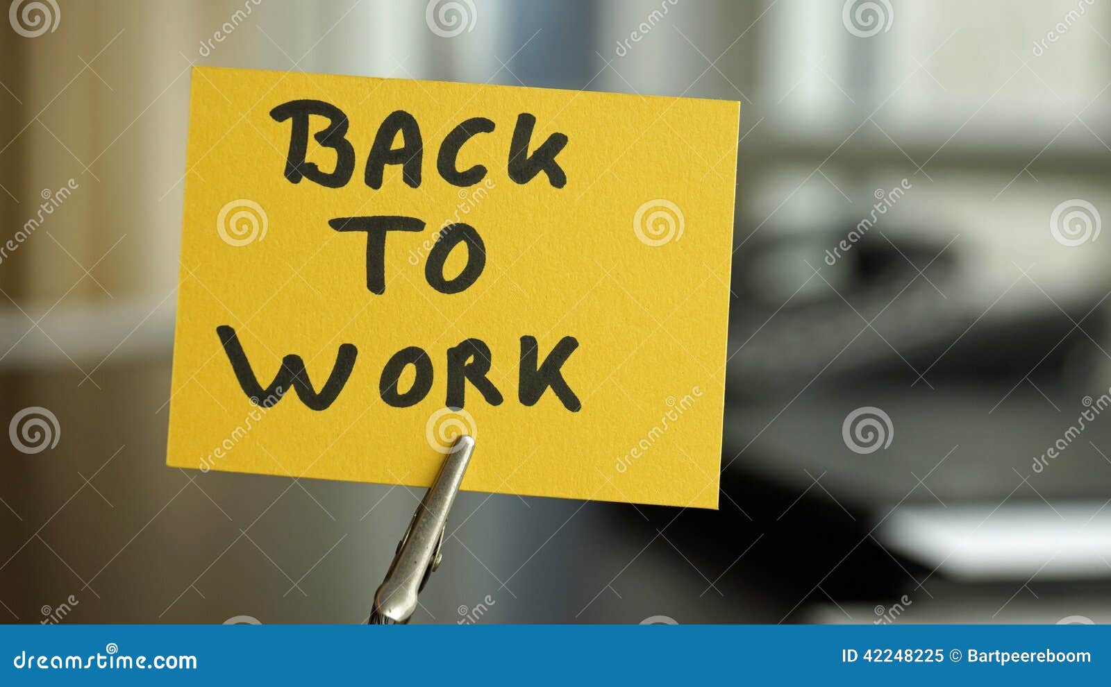 Back to work stock image. Image of desktop, ideas, business - 42248225
