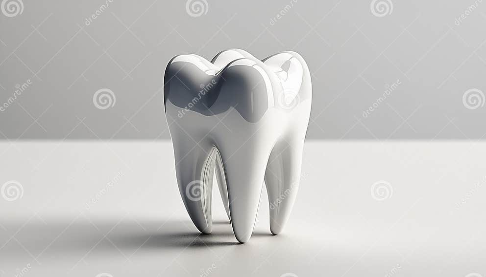 Back tooth stock illustration. Illustration of glossy - 320137098