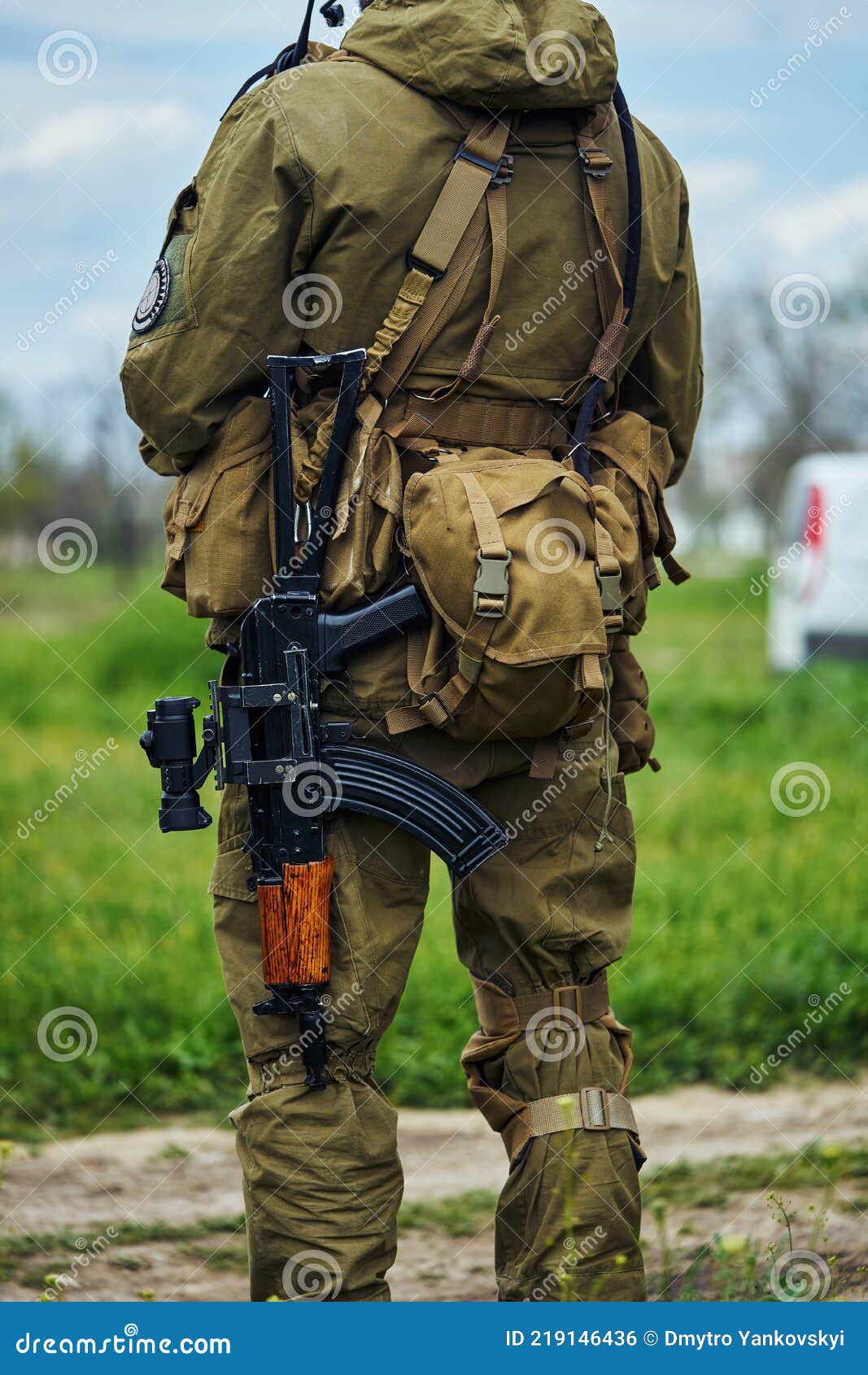 Airsoft Russe Set] BY 023 Black [Double Bell] + Airsoft PK A Style