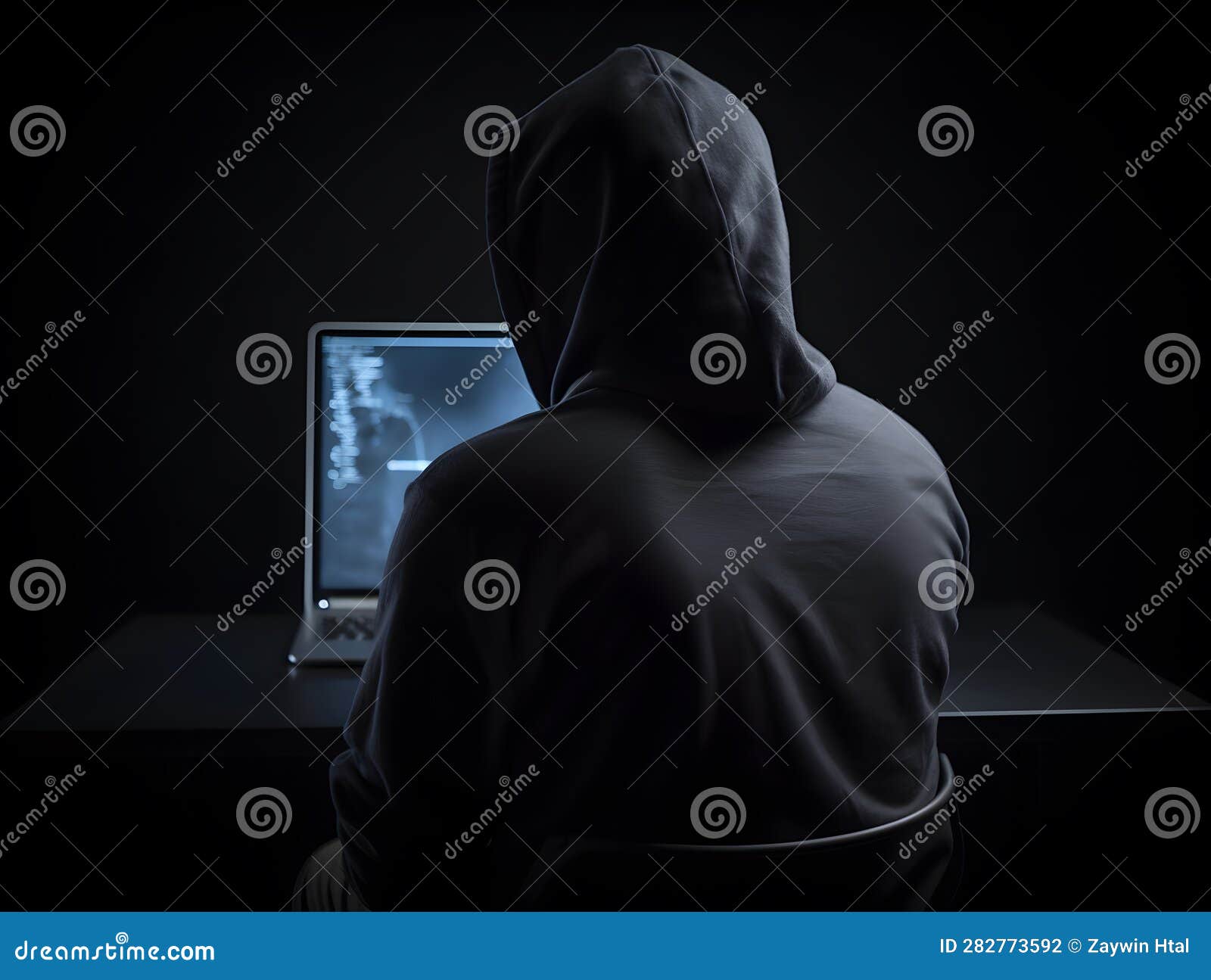 Anonymous Hacker. Concept of Dark Web, Cybercrime, Cyberattack, Etc. AI ...