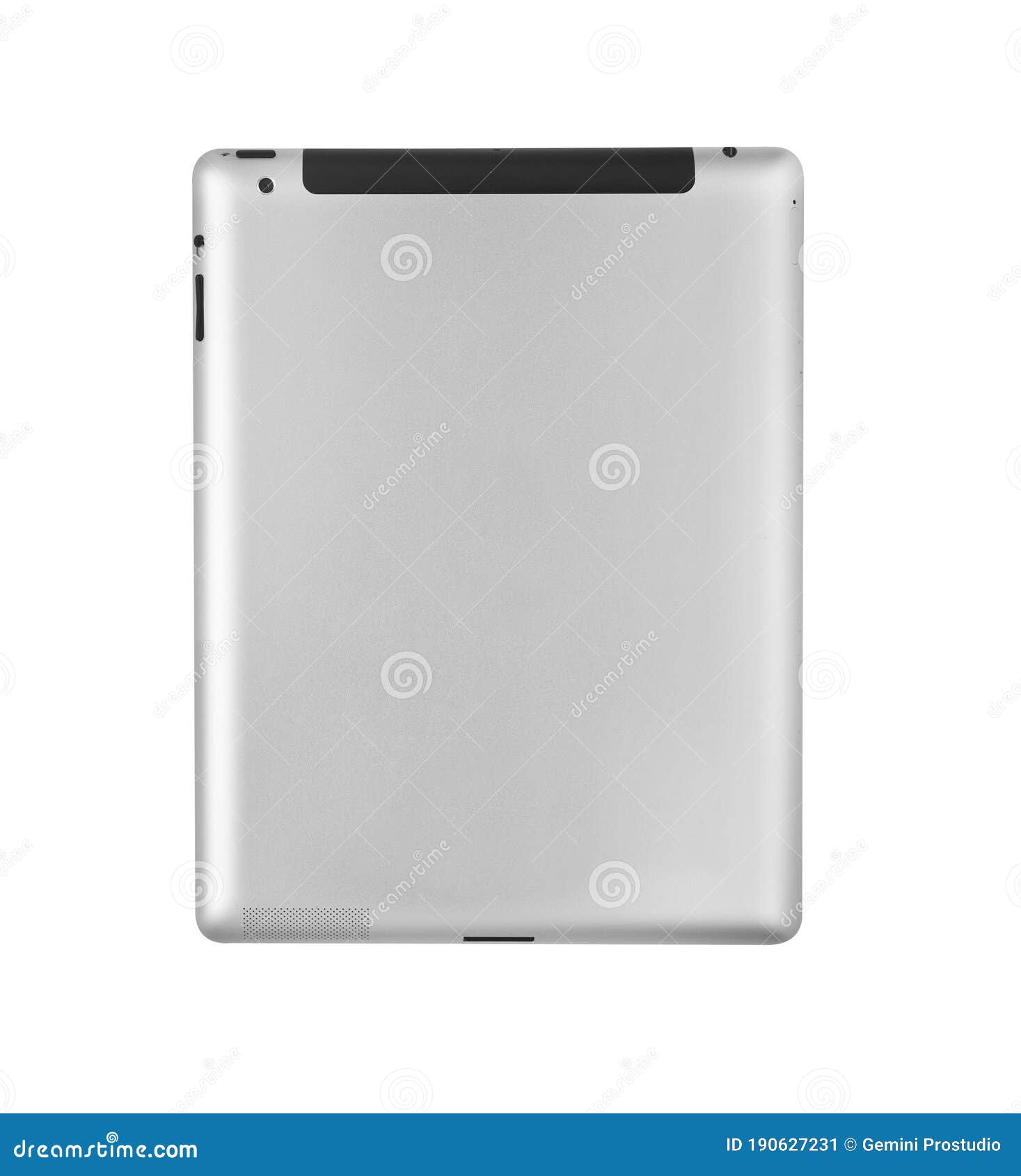 Back View of Apple IPad Air Metal Textured , Developed by Apple Stock ...