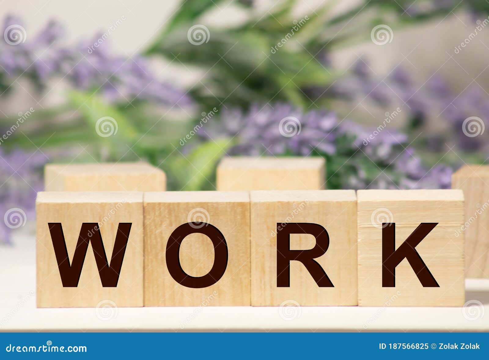 Back View of Businessman Standing in Light of Word Work Stock Image ...