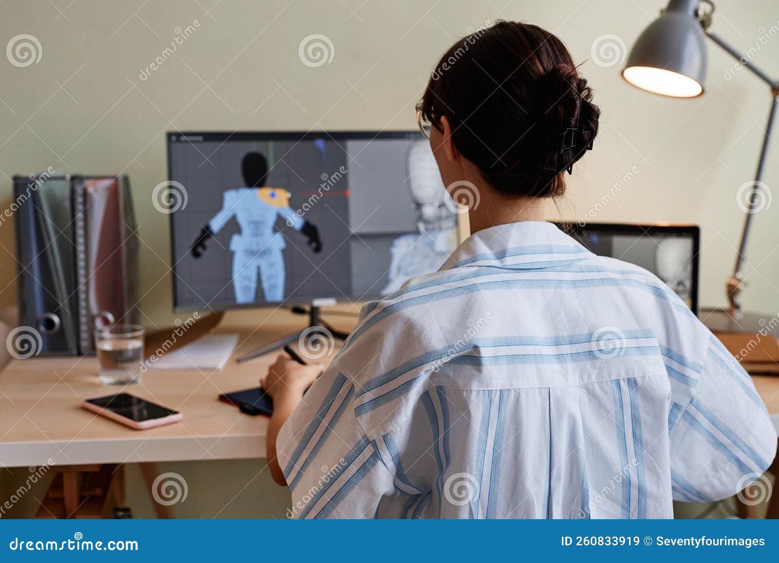 Designer Building 3D Models Stock Image - Image of gamedev, designer ...