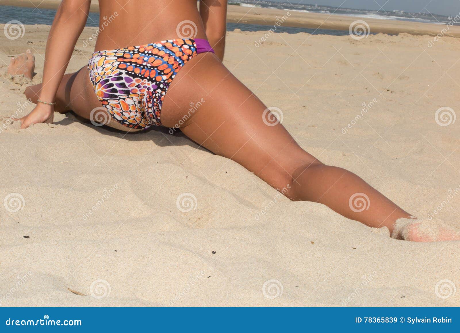 Back View of Fit Young Woman in Green Bikini Stock Image - Image of ... Back View of Fit Young Woman in Green Bikini Stock Image - Image of ...
