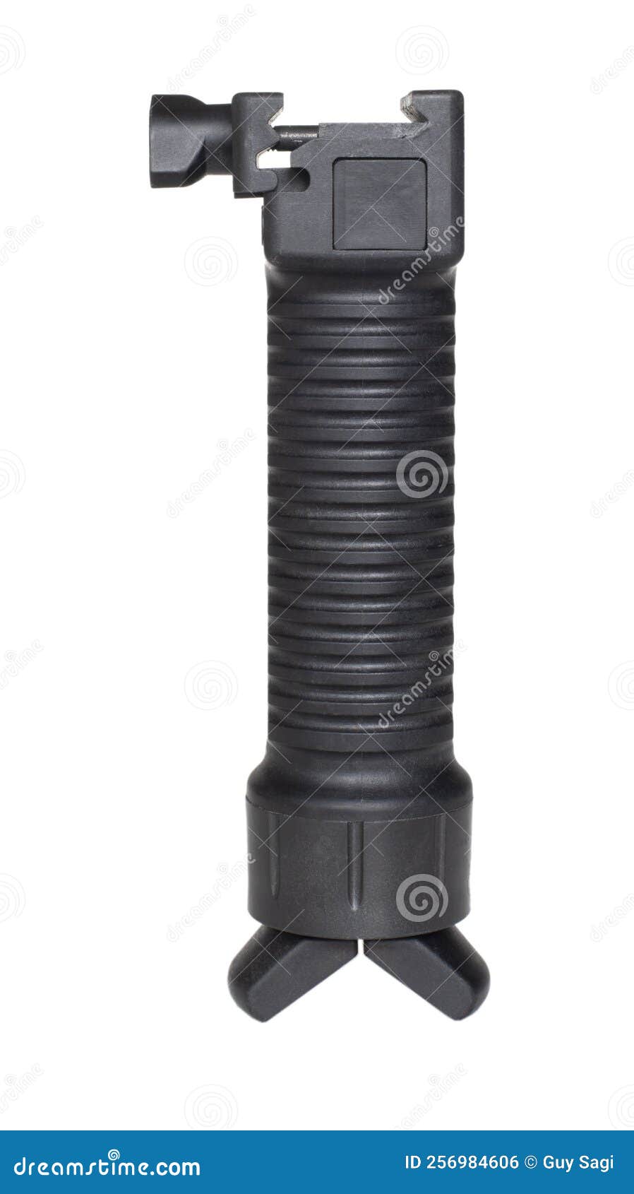 Back View of a Grip for an AR-15 that Can Become a Bipod Stock Photo ...