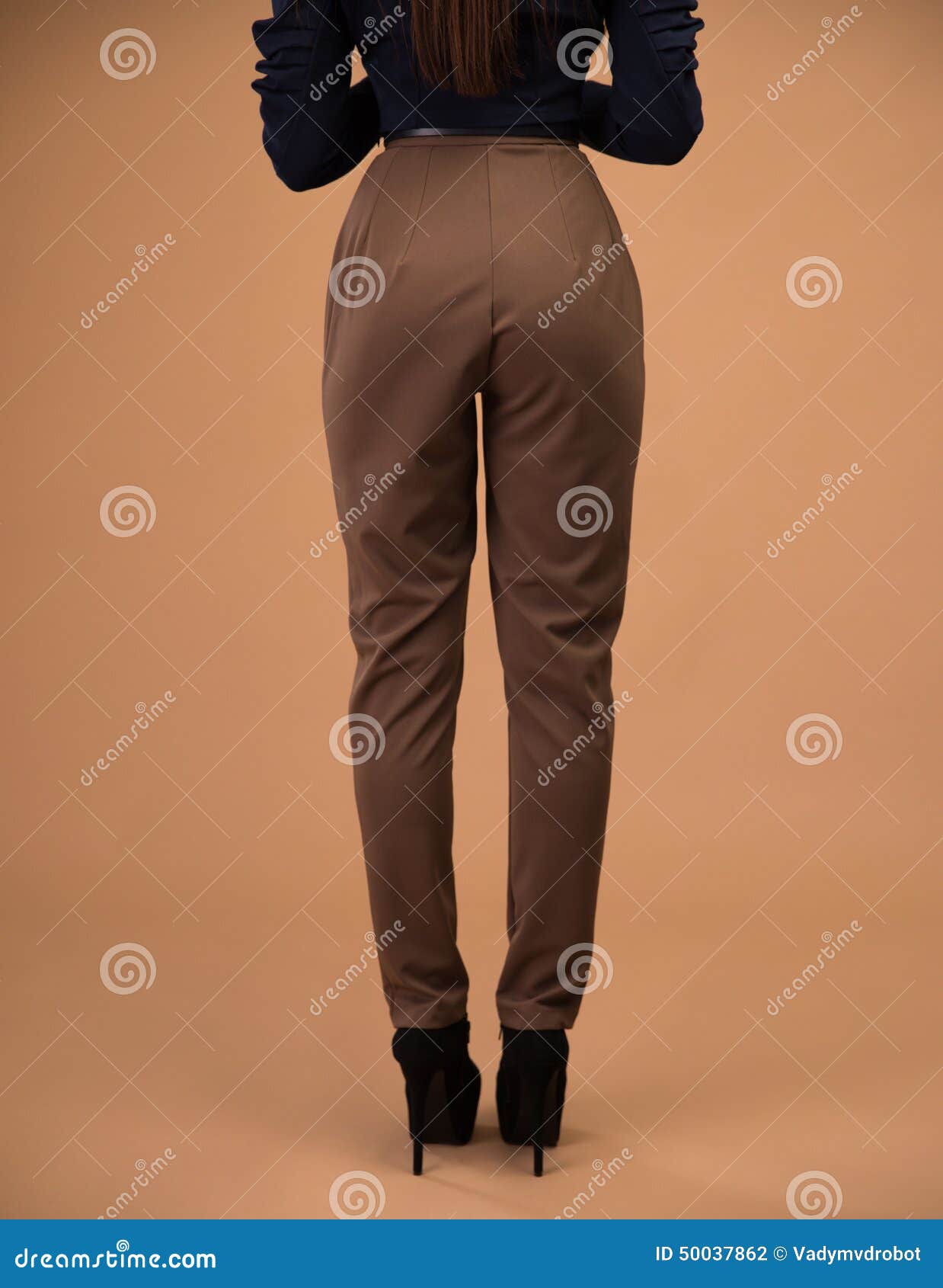 Back View Image of a Female Legs Stock Photo - Image of isolated, legs ...