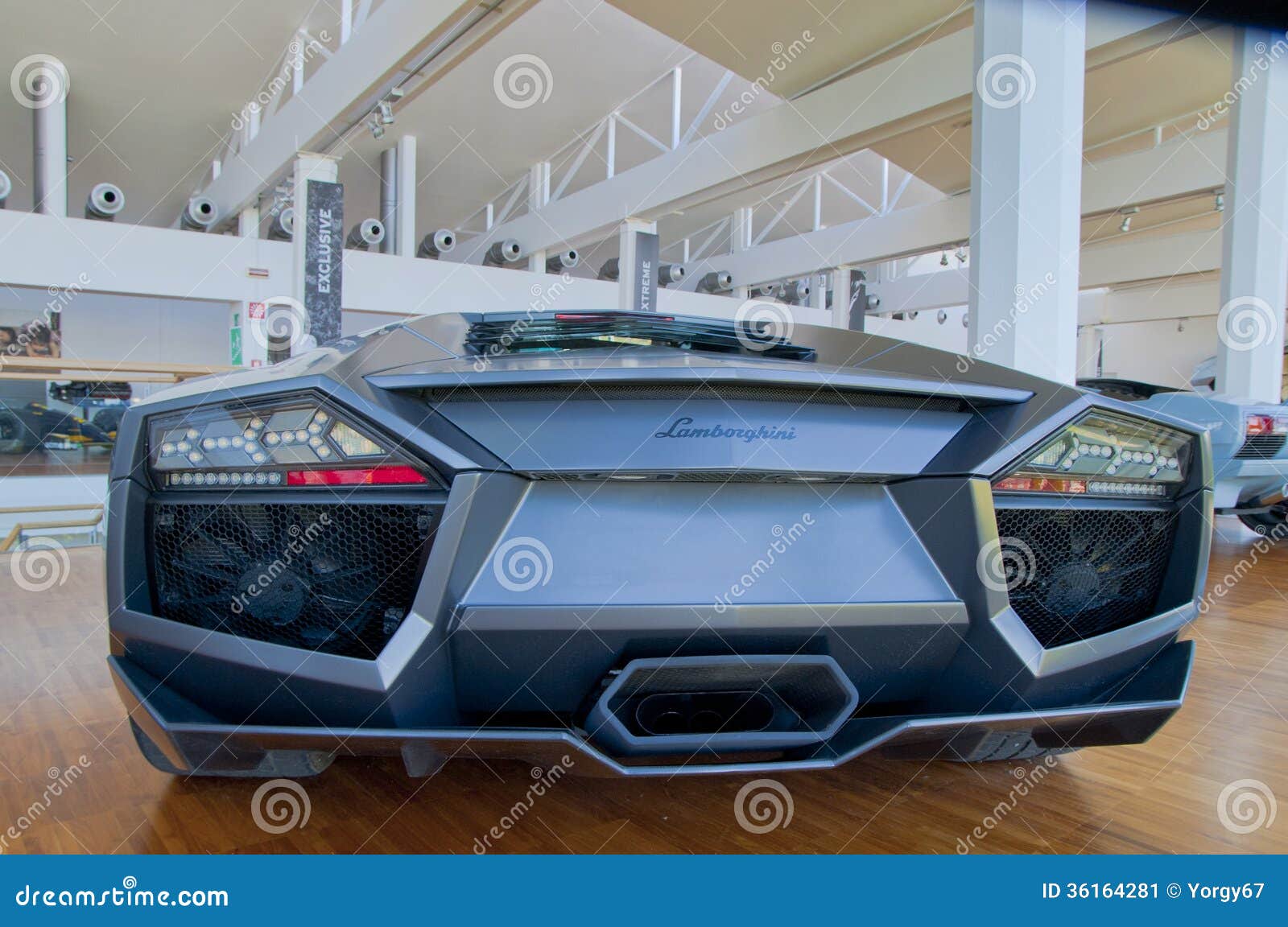 Back View of Lamborghini Car Editorial Photo - Image of lamborghini ...
