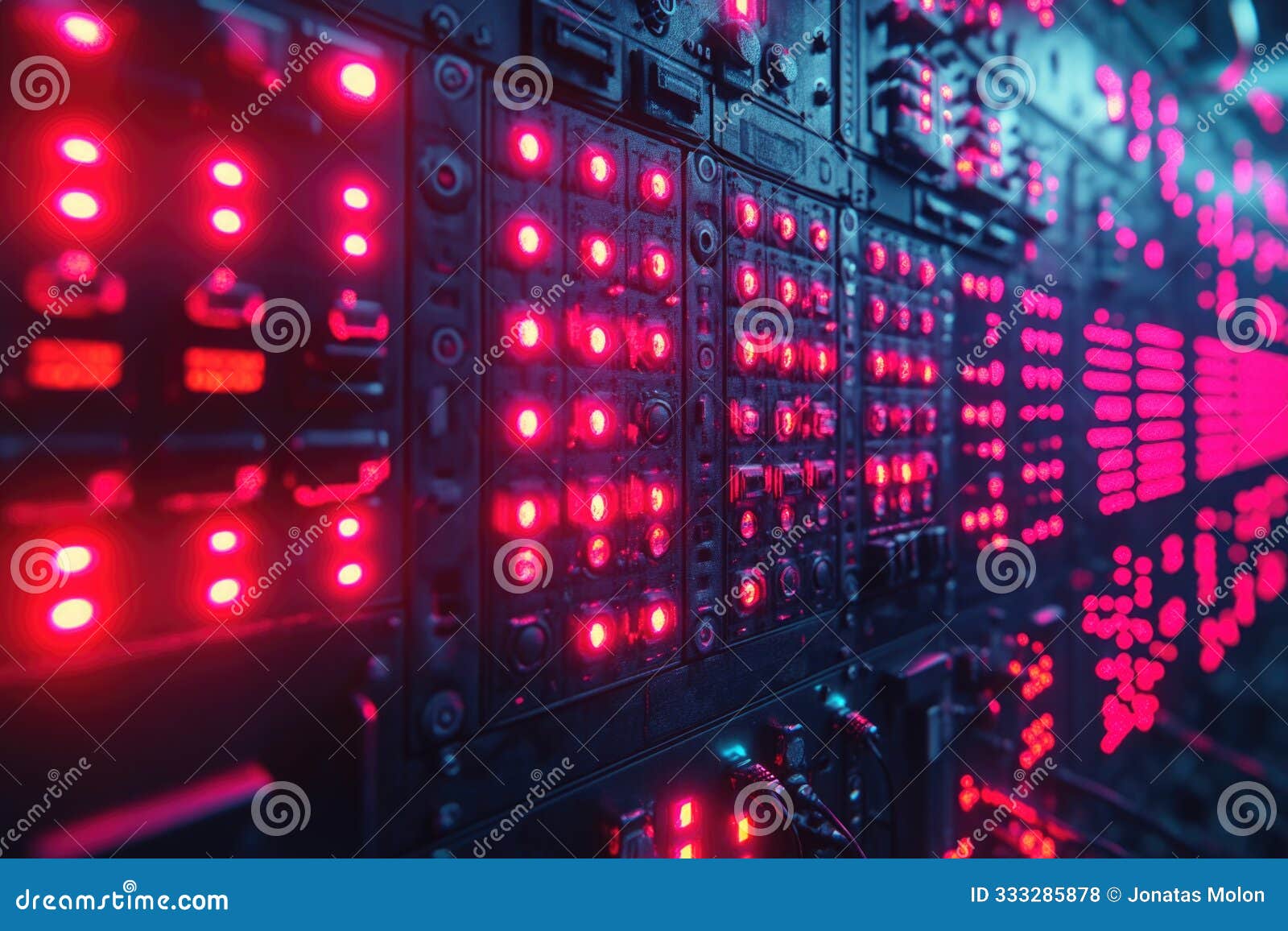 Back View of LED Monitor: Texture, Power and Data Inputs Outputs, Stock ...
