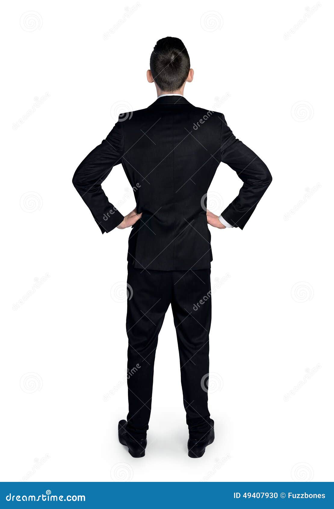 Back view of man stock photo. Image of admiring, attitude - 49407930