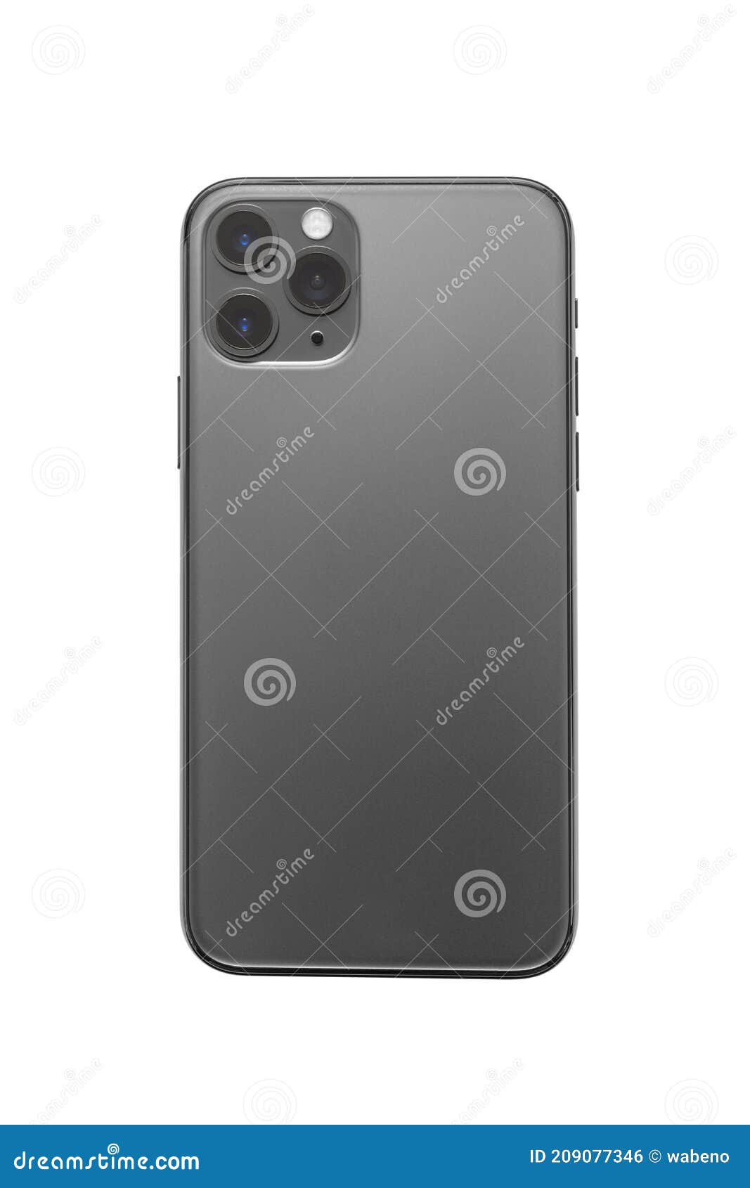 Back View of Mobile or Smartphone New Model Photo Isolated on White ...