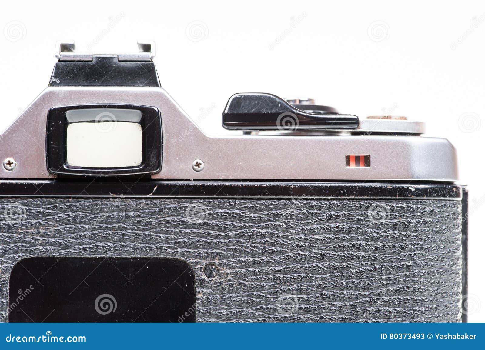 The Back View of an Old and Dusty Camera Stock Image - Image of ...