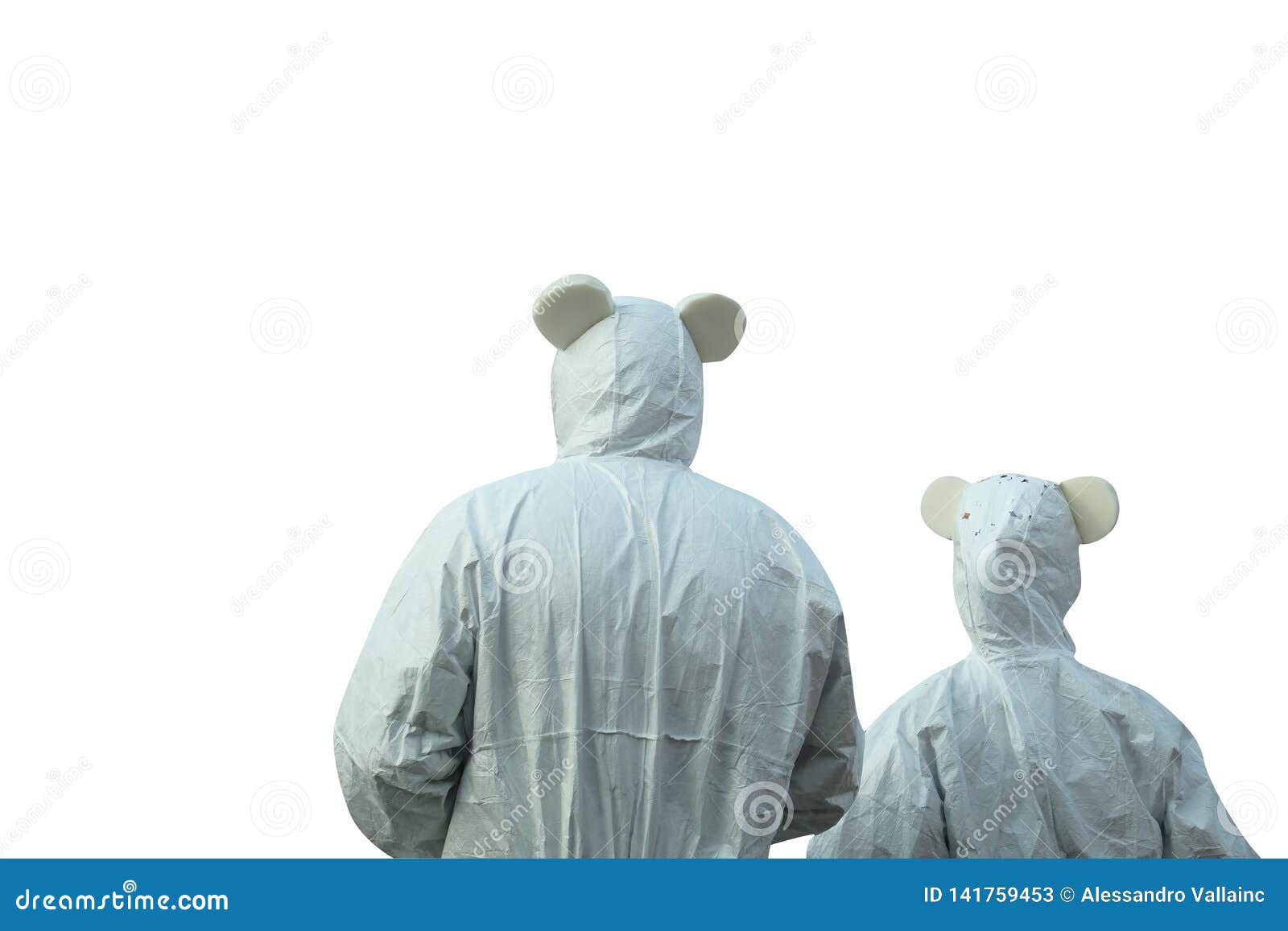 Back View of Peoples with Cheap and Easy Simple Mouse Costume Stock ...