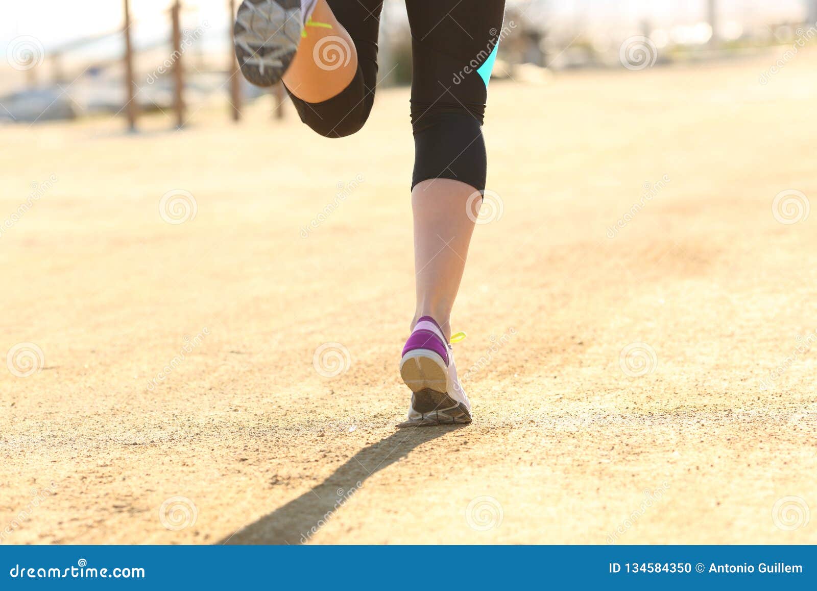 Runner Legs Running Outdoors Stock Photo - Image of exercising, lady ...