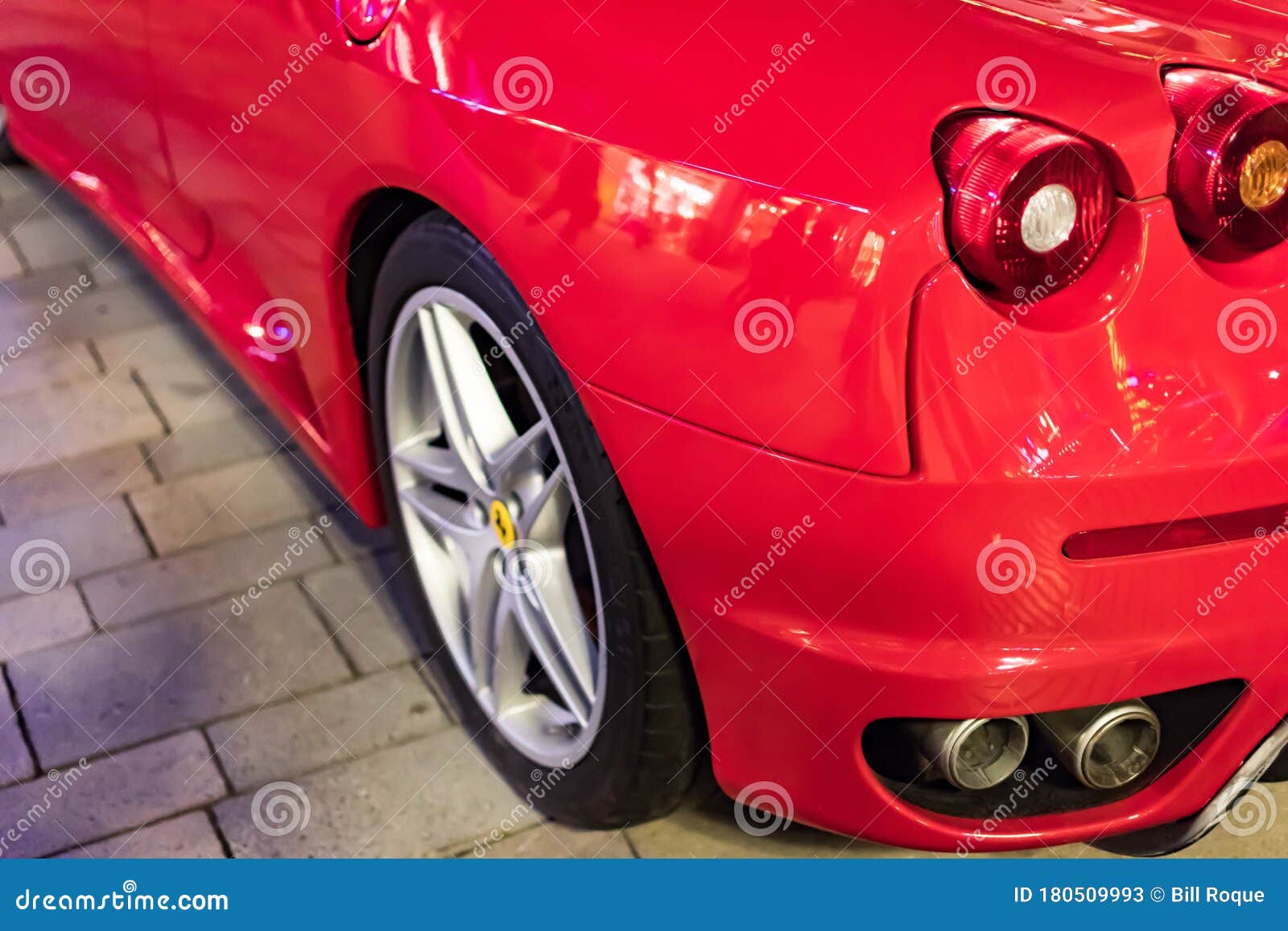 Ferrari F40 Tail Lights Detail Shot Editorial Photo | CartoonDealer.com ...