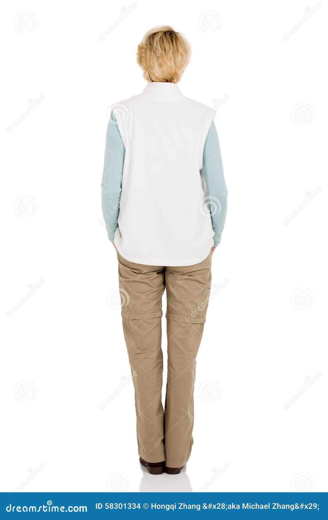 Back view senior woman stock photo. Image of elegant - 58301334