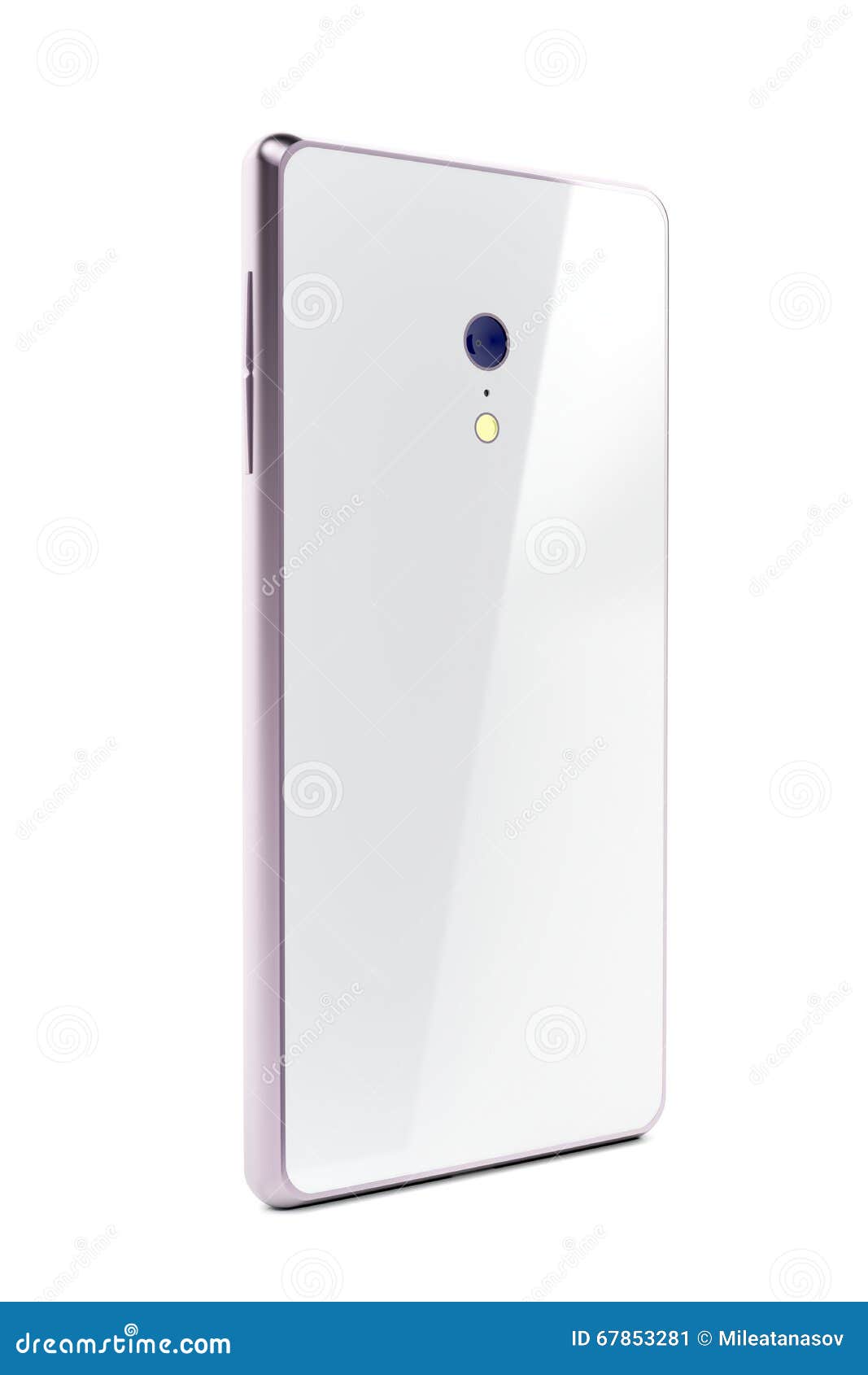 Back view of smartphone stock illustration. Illustration of cellular ...