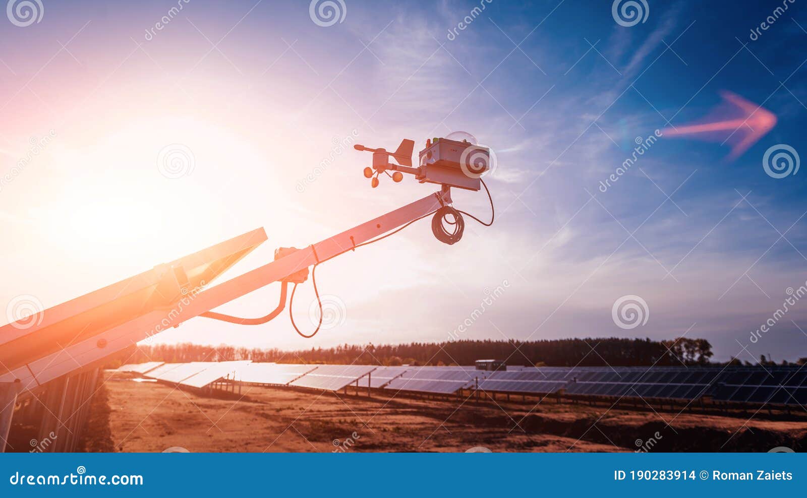 Back View of Solar Panel. Turning Gear Stock Photo - Image of renewable ...