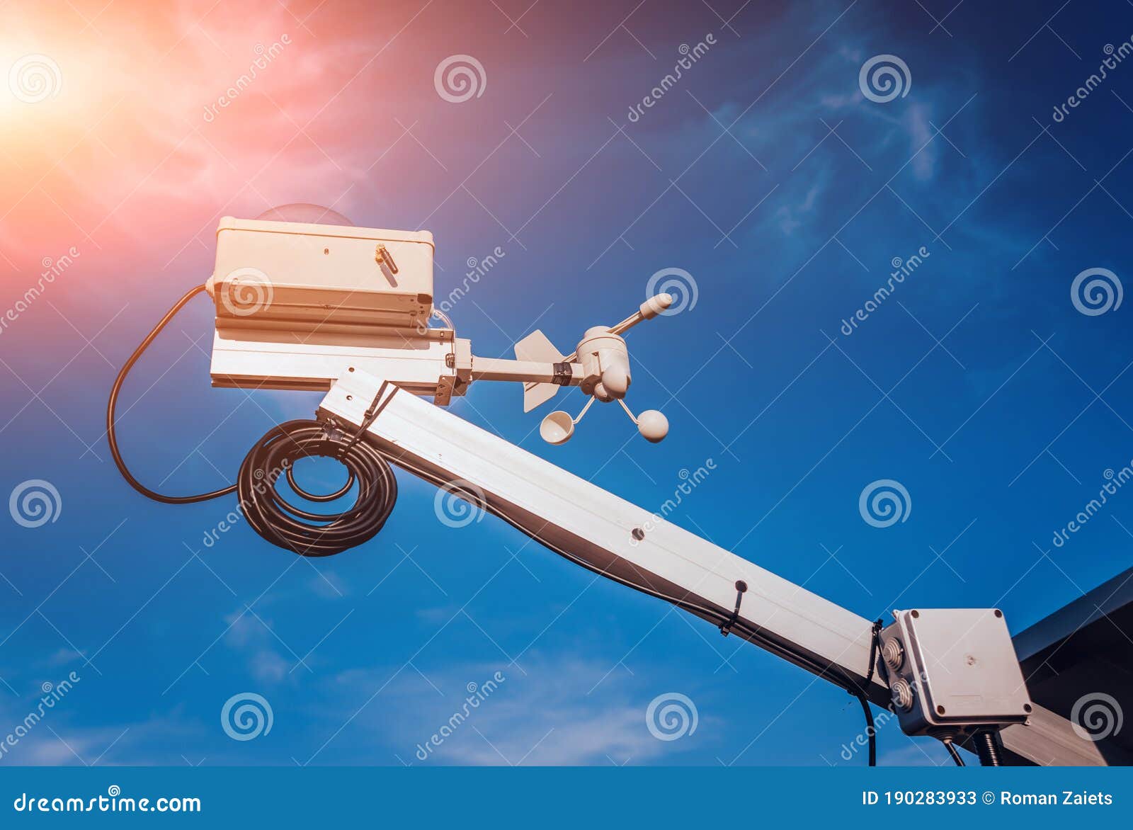 Back View of Solar Panel. Turning Gear Stock Image - Image of ...