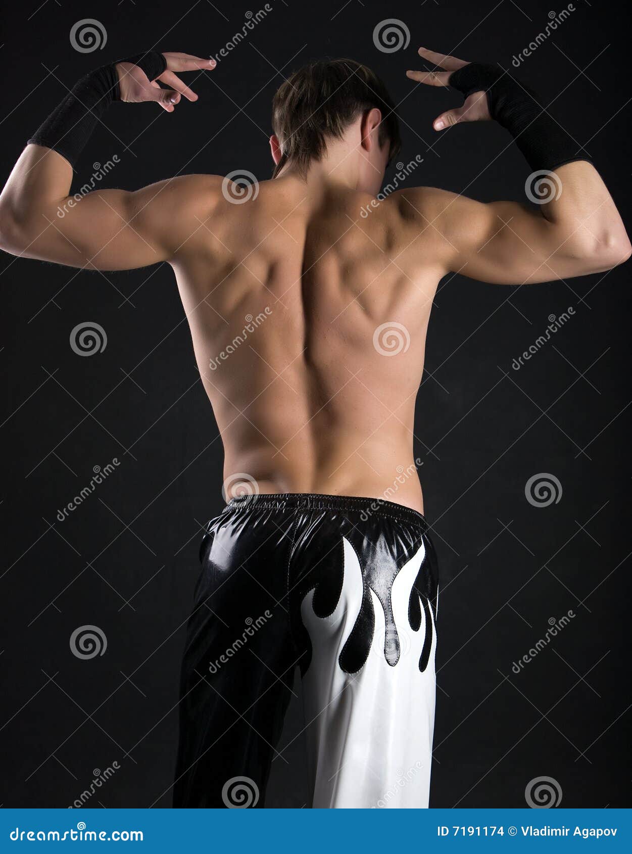 Muscular Backs Side View