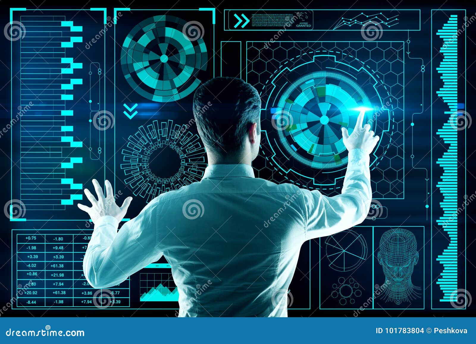 Analytics concept stock photo. Image of chart, business - 101783804