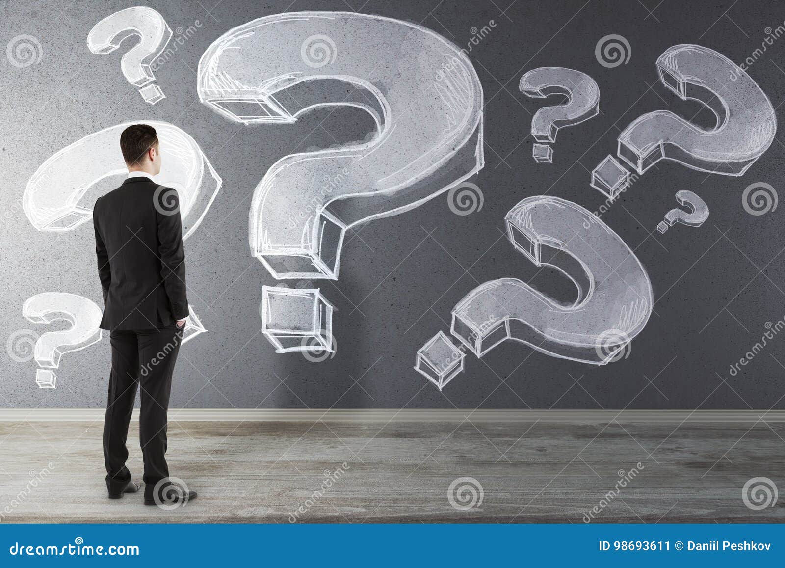 Confusion concept stock image. Image of looking, real - 98693611